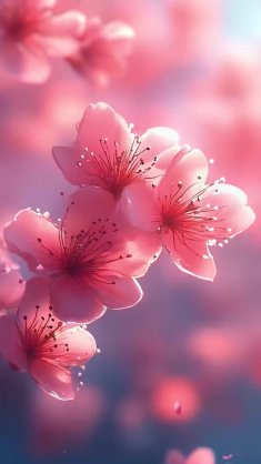 Large Cherry Blossom Tree Mobile Live Wallpaper
