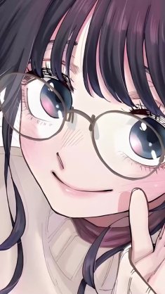 Smiling Waguri Kaoruko Mobile Live Wallpaper