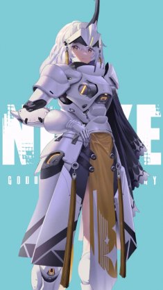 The Pilgrim (Goddess of Victory: Nikke) Mobile Live Wallpaper