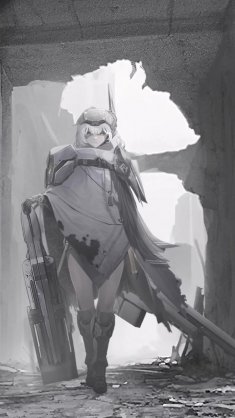Nikke Snow White Knight Mobile Live Wallpaper