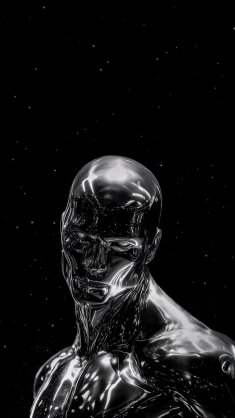 Silver Surfer - Lone Drifter Mobile Live Wallpaper