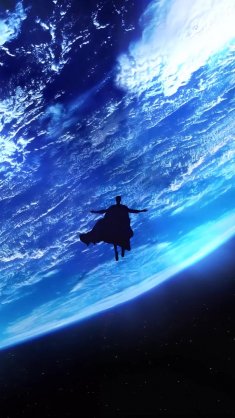 Superman Radiant Rise Mobile Live Wallpaper