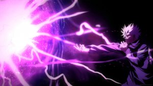 Gojo Satoru With A Glowing Purple Orb (Jujutsu Kaisen) Live Wallpaper