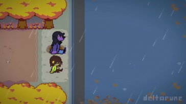 Deltarune Rainy Night Live Wallpaper