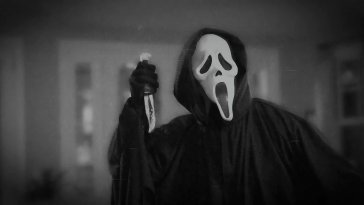 Scream Ghostface Selfie Live Wallpaper