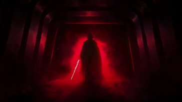 Darth Vader's Rainy Night Vigil Live Wallpaper