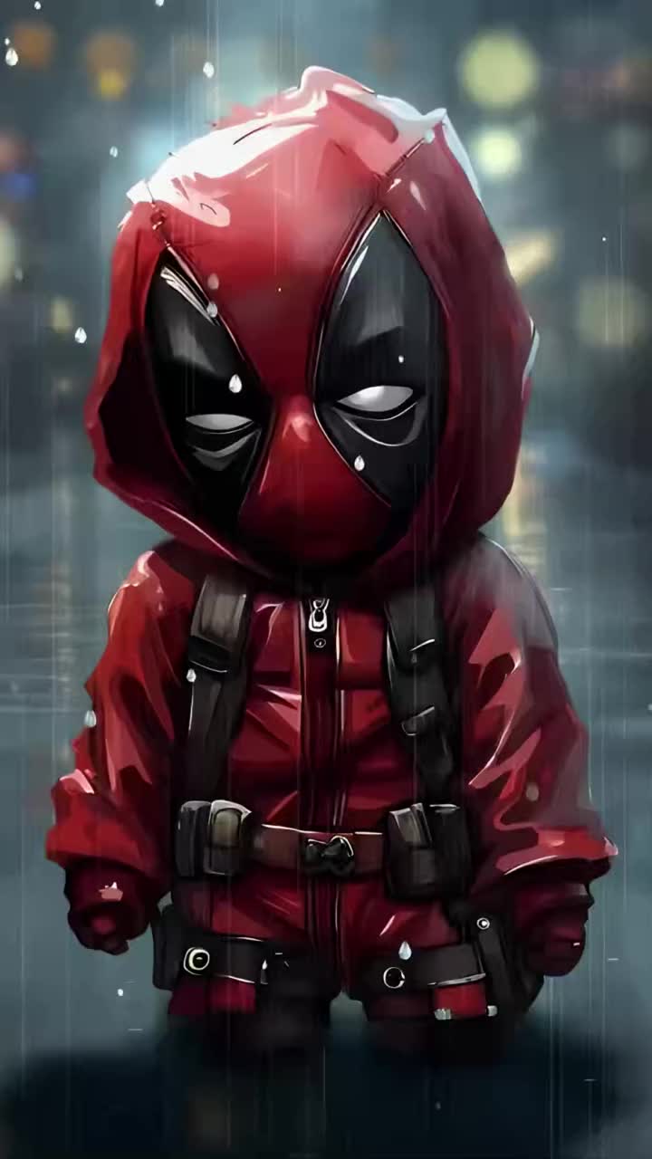 Chibi Deadpool Wallpaper