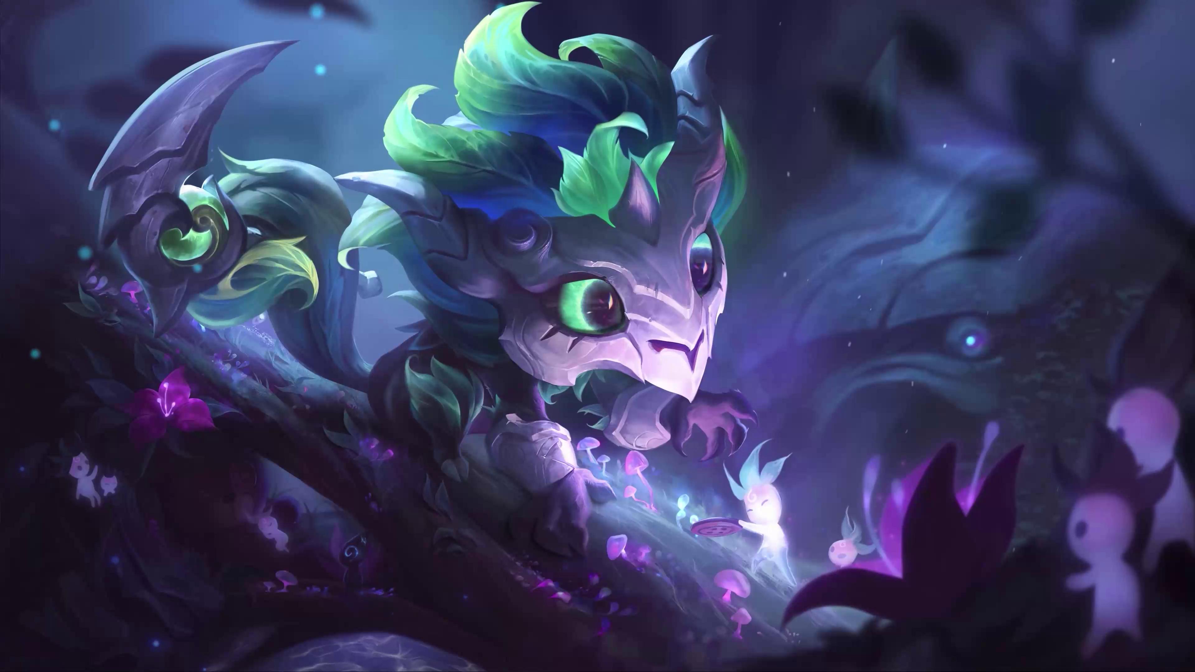 Elderwood Gnar (LoL) Animated Wallpaper
