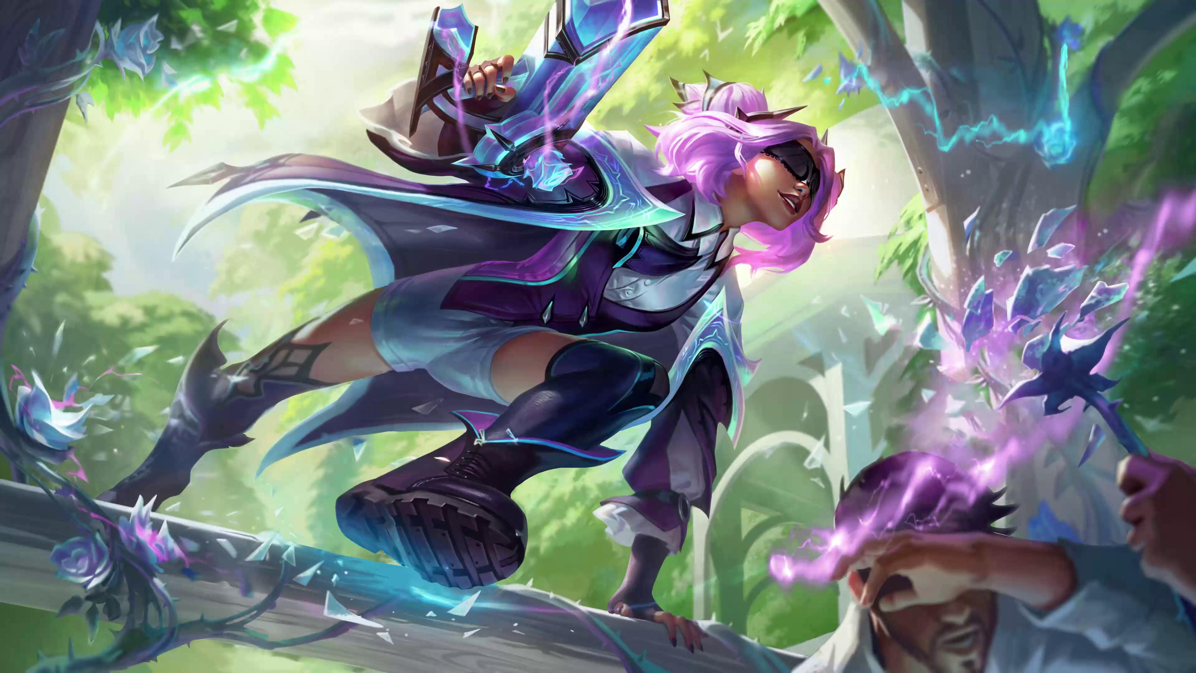 Withered Rose Zeri (LoL) Live Wallpaper