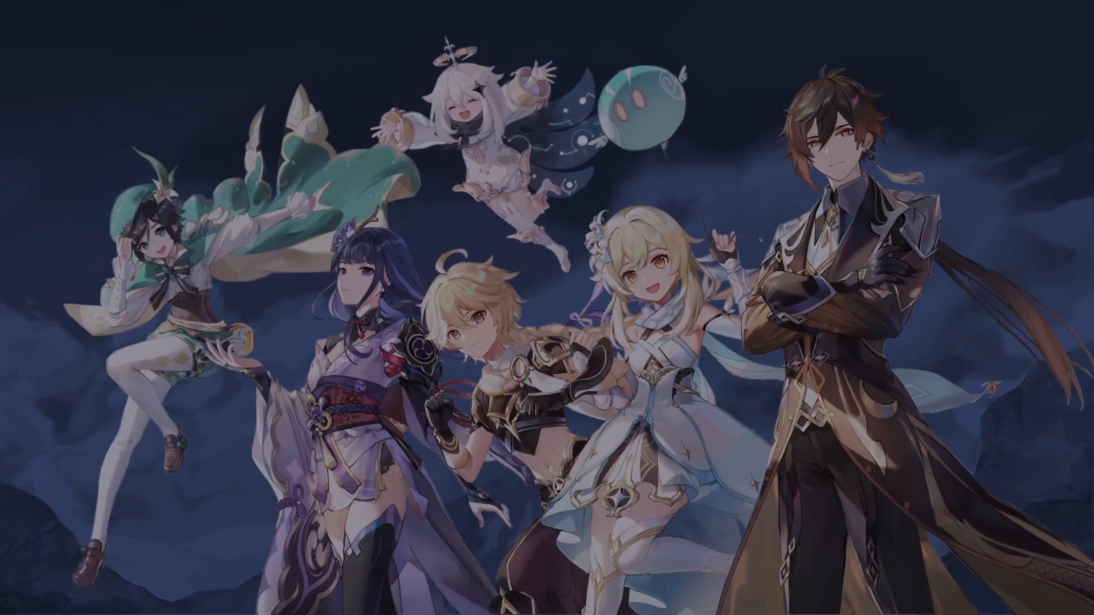 Genshin Impact 1st Anniversary Live Wallpaper