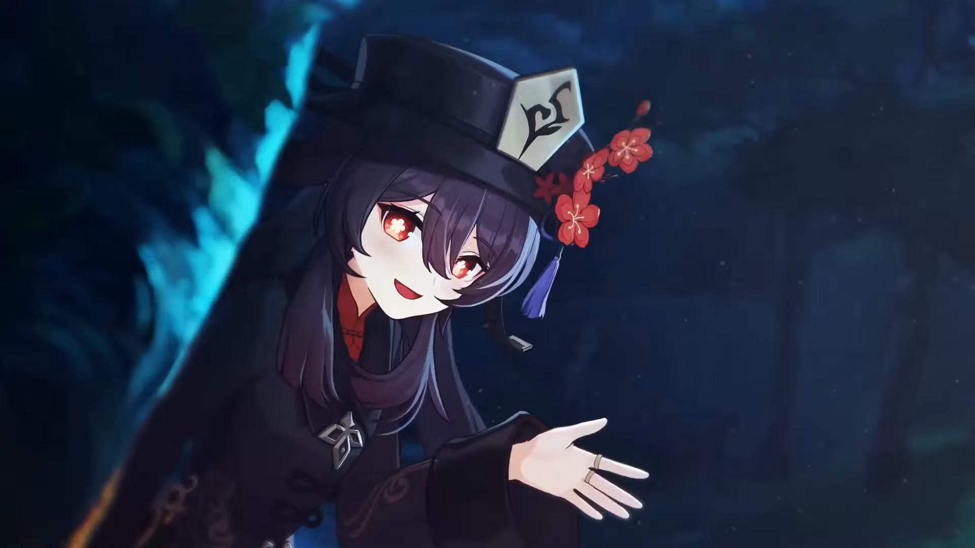 Hu Tao's Dark Delights Live Wallpaper