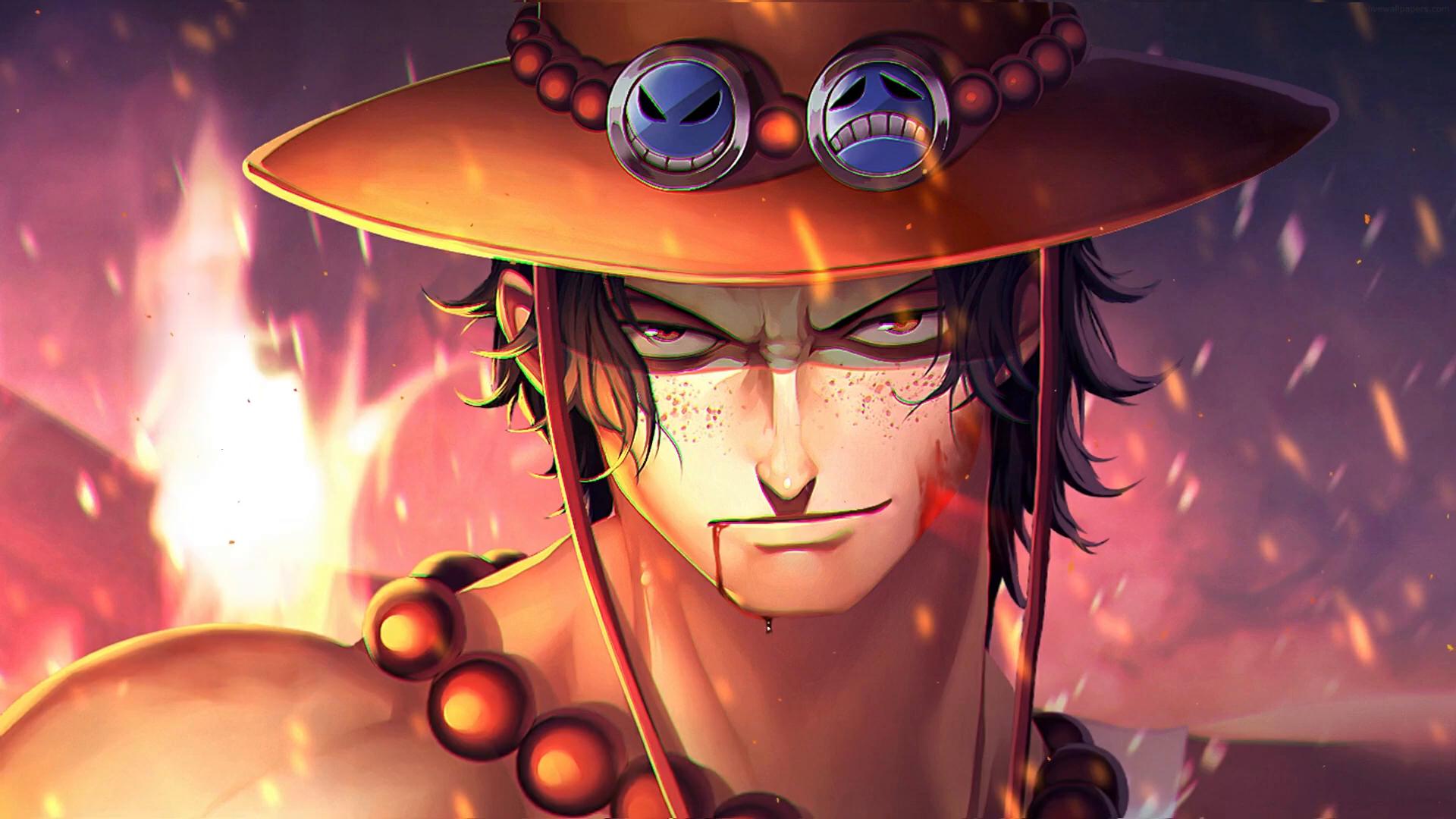 Ace's Fiery Spirit Live Wallpaper
