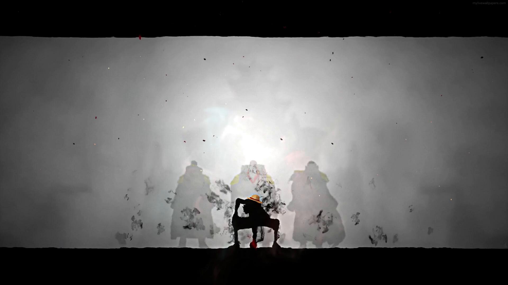 Luffy One Piece's Chaotic Force Live Wallpaper