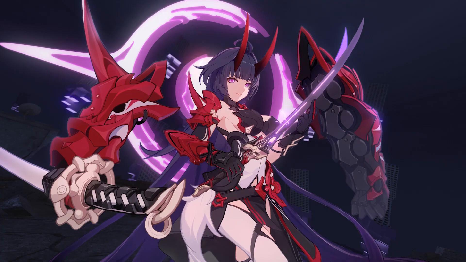 Raiden Mei Storm Dancer Live Wallpaper