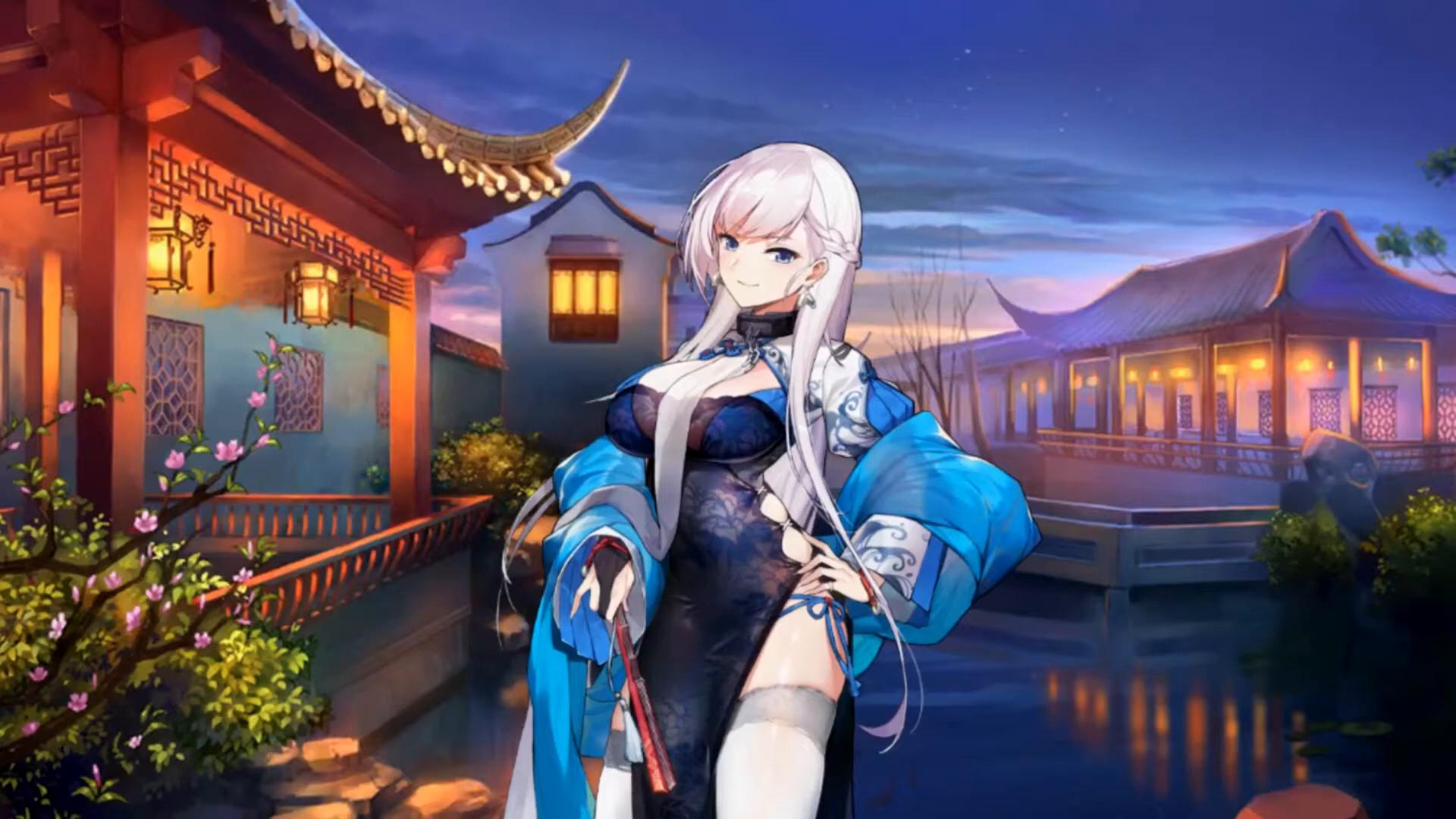 Belfast Iridescent Rosa (Azur Lane) Live Wallpaper
