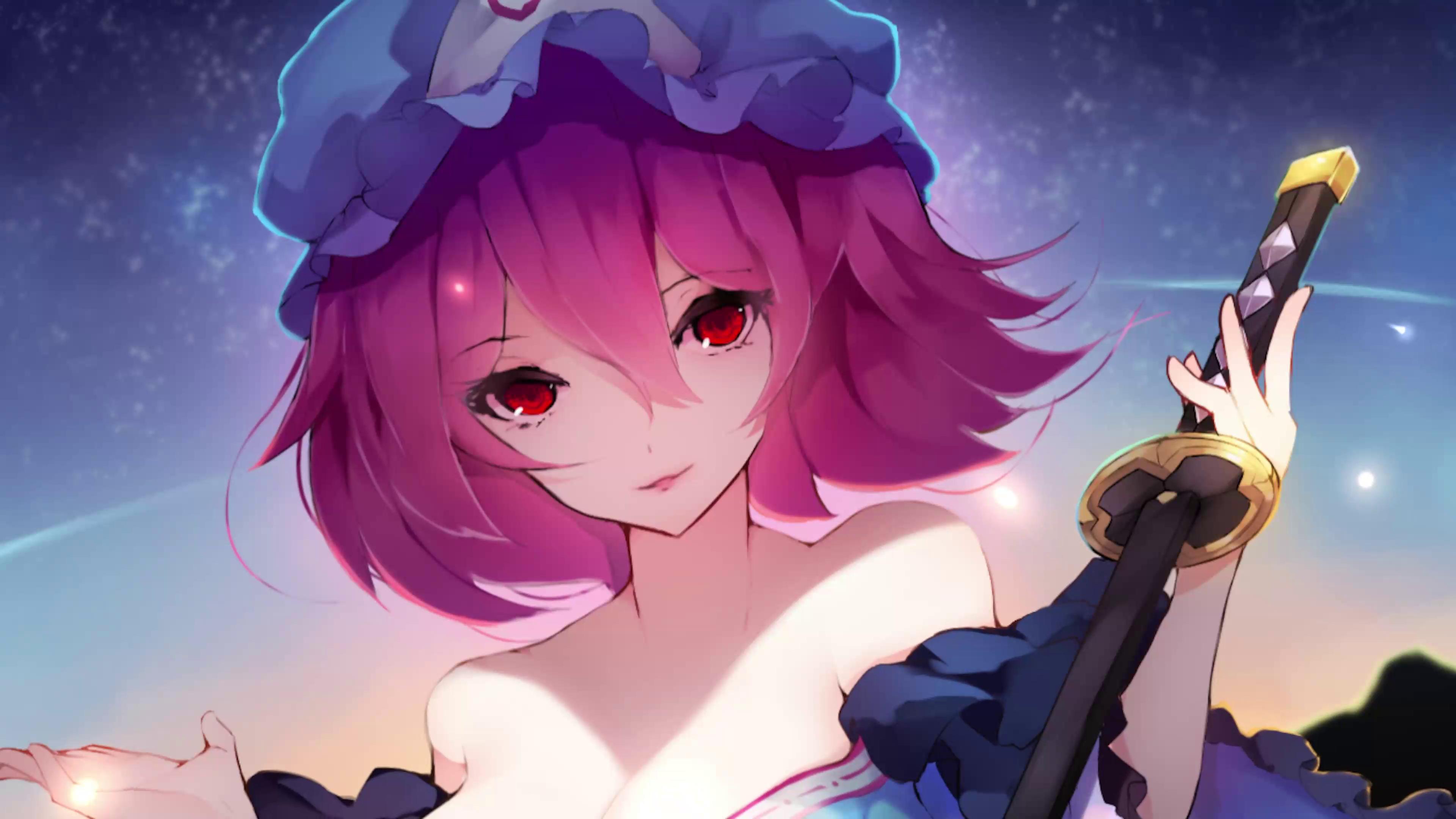 Yuyuko Saigyouji (Touhou Project) Live Wallpaper