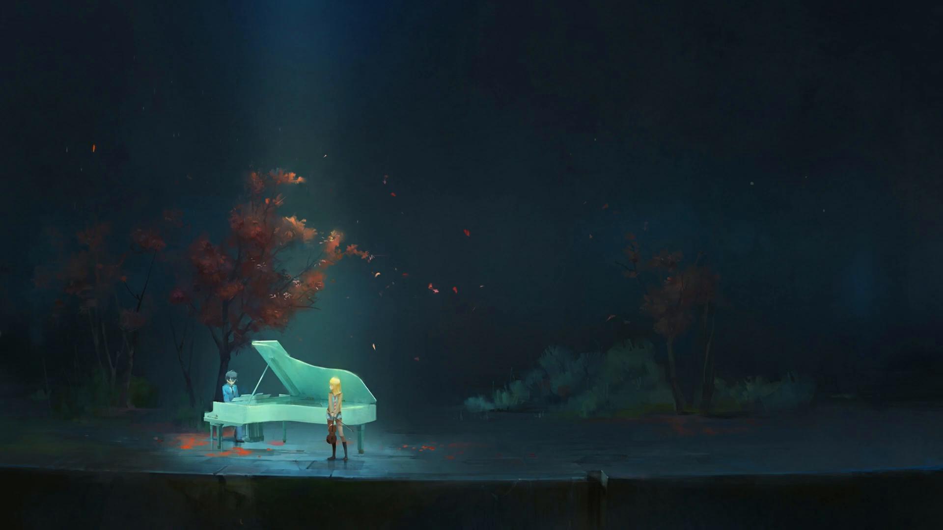 Your Lie in April Live Wallpaper