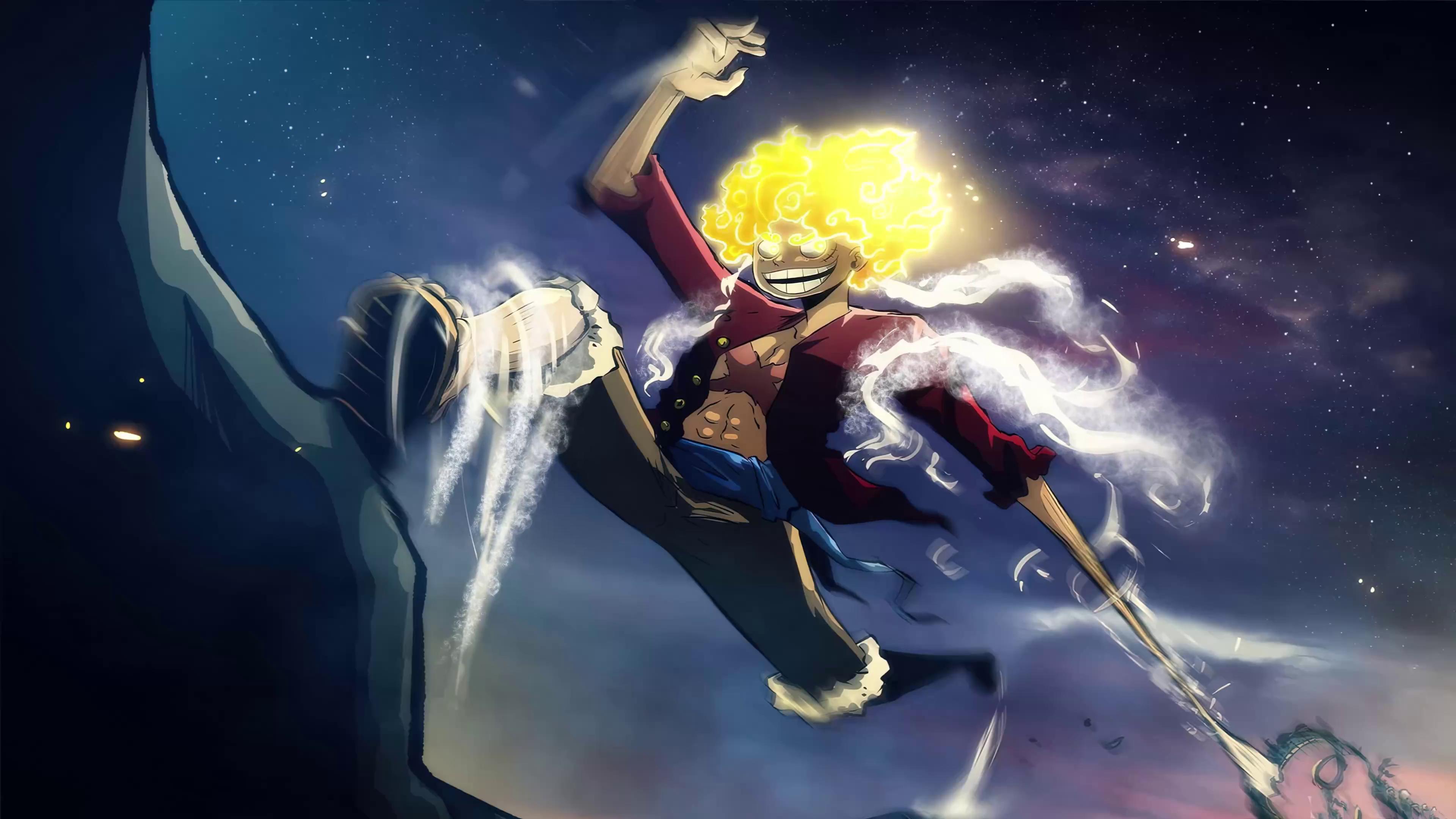 Luffy Reveals Gear 5 Live Wallpaper Luffy Reveals Gear 5 Live Wallpaper