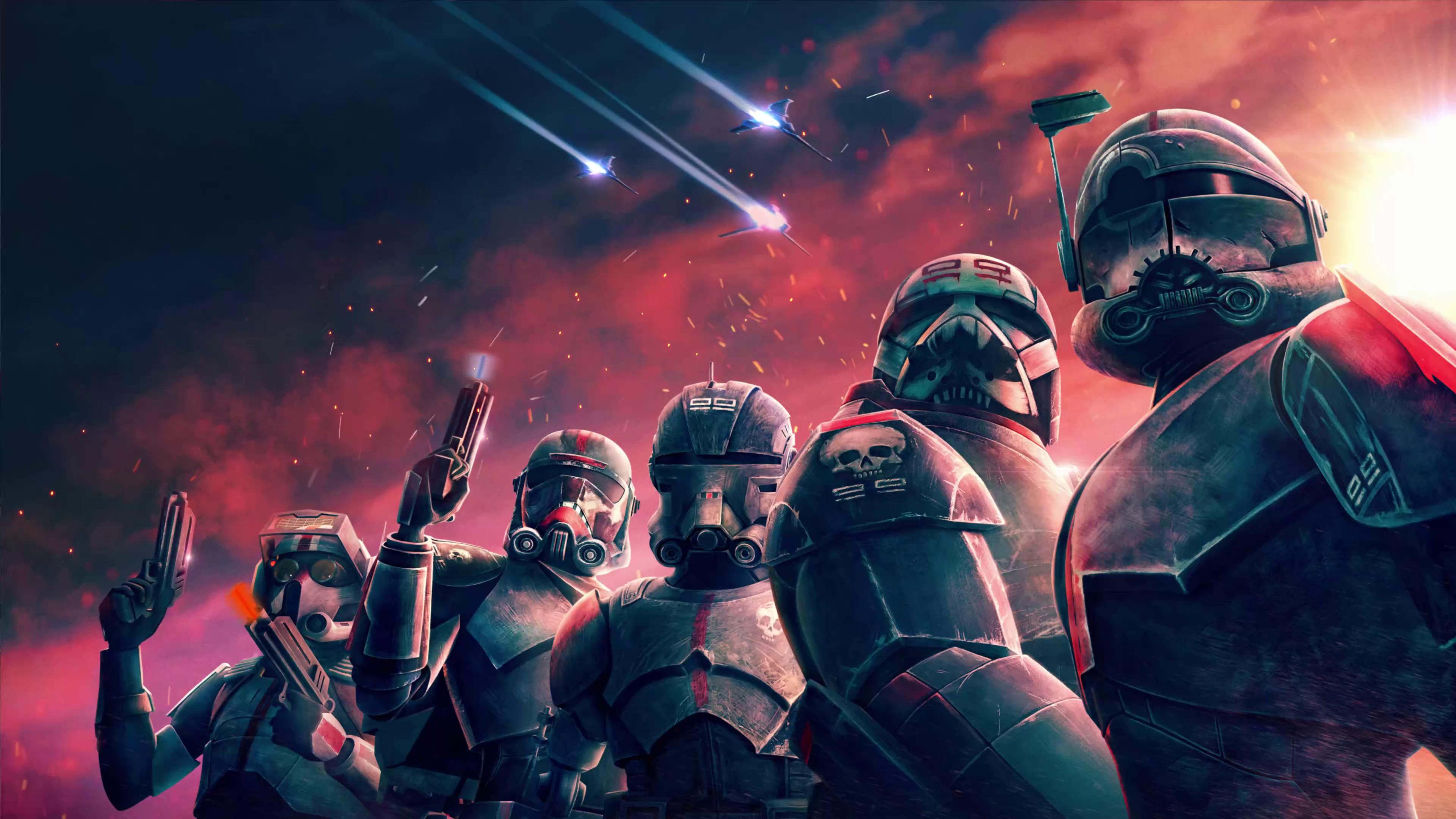 Bad Batch Clone Troopers Live Wallpaper