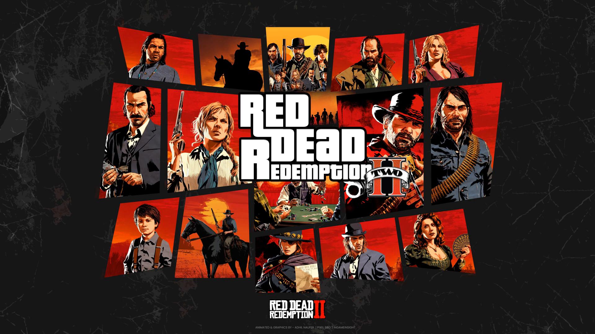 Red Dead Redemption 2 (GTA Style) Live Wallpaper