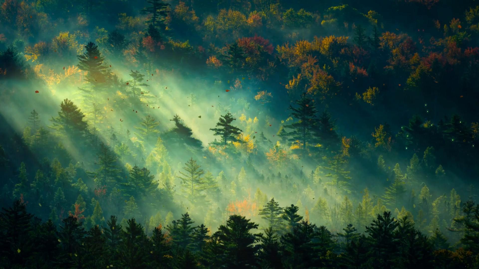 Morning Forest Live Wallpaper