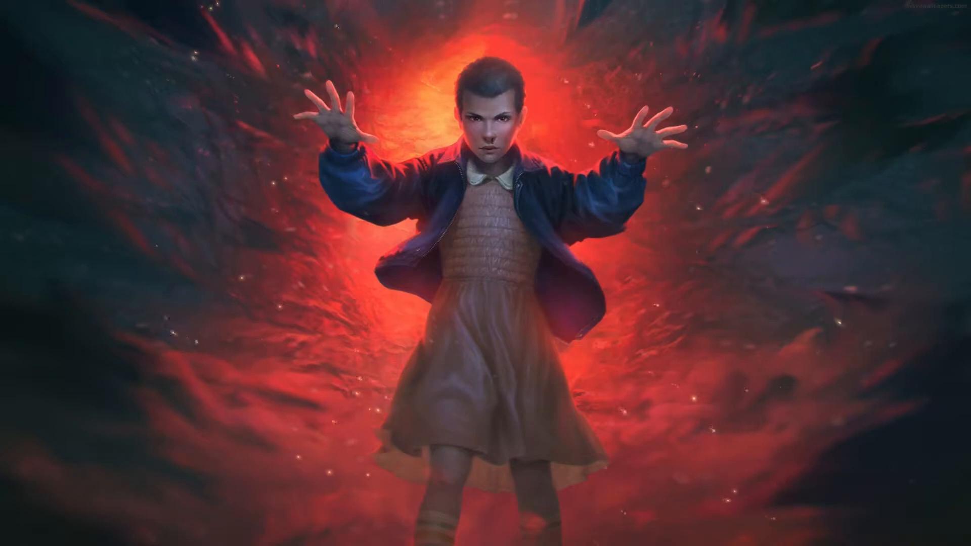 Eleven vs Scylla (Stranger Things) Live Wallpaper