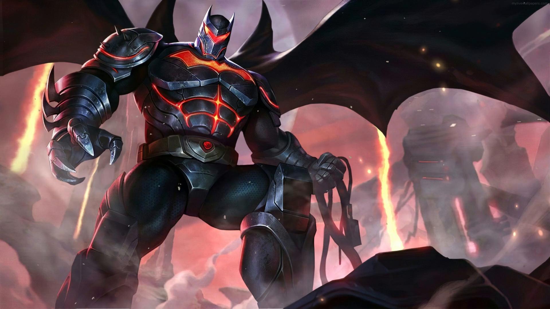 Batman Hellbat Live Wallpaper