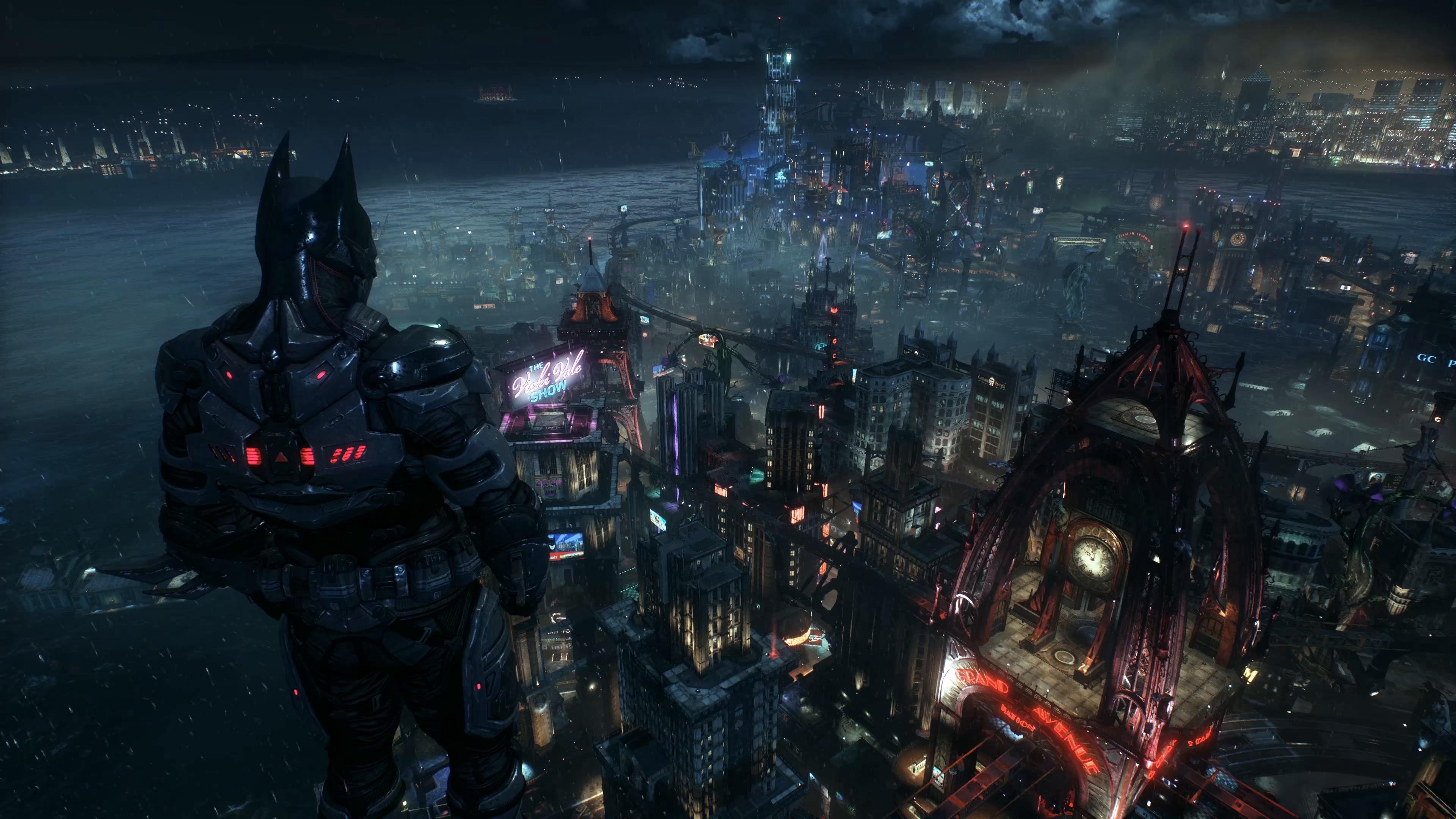 Batman in Night City Live Wallpaper