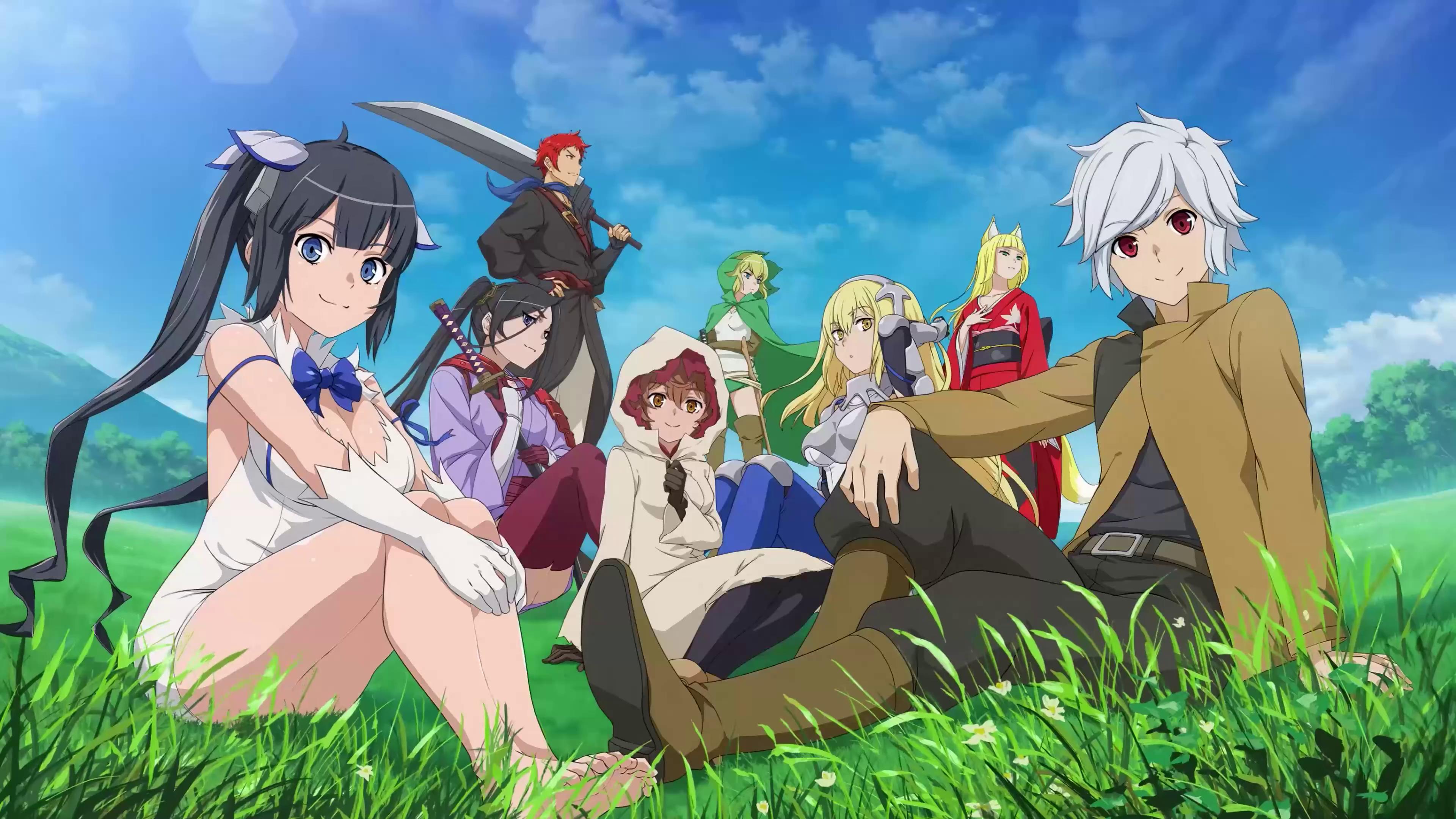 Danmachi Is It Wrong To Try To Pick Up Girls In A Dungeon Live Wallpaper