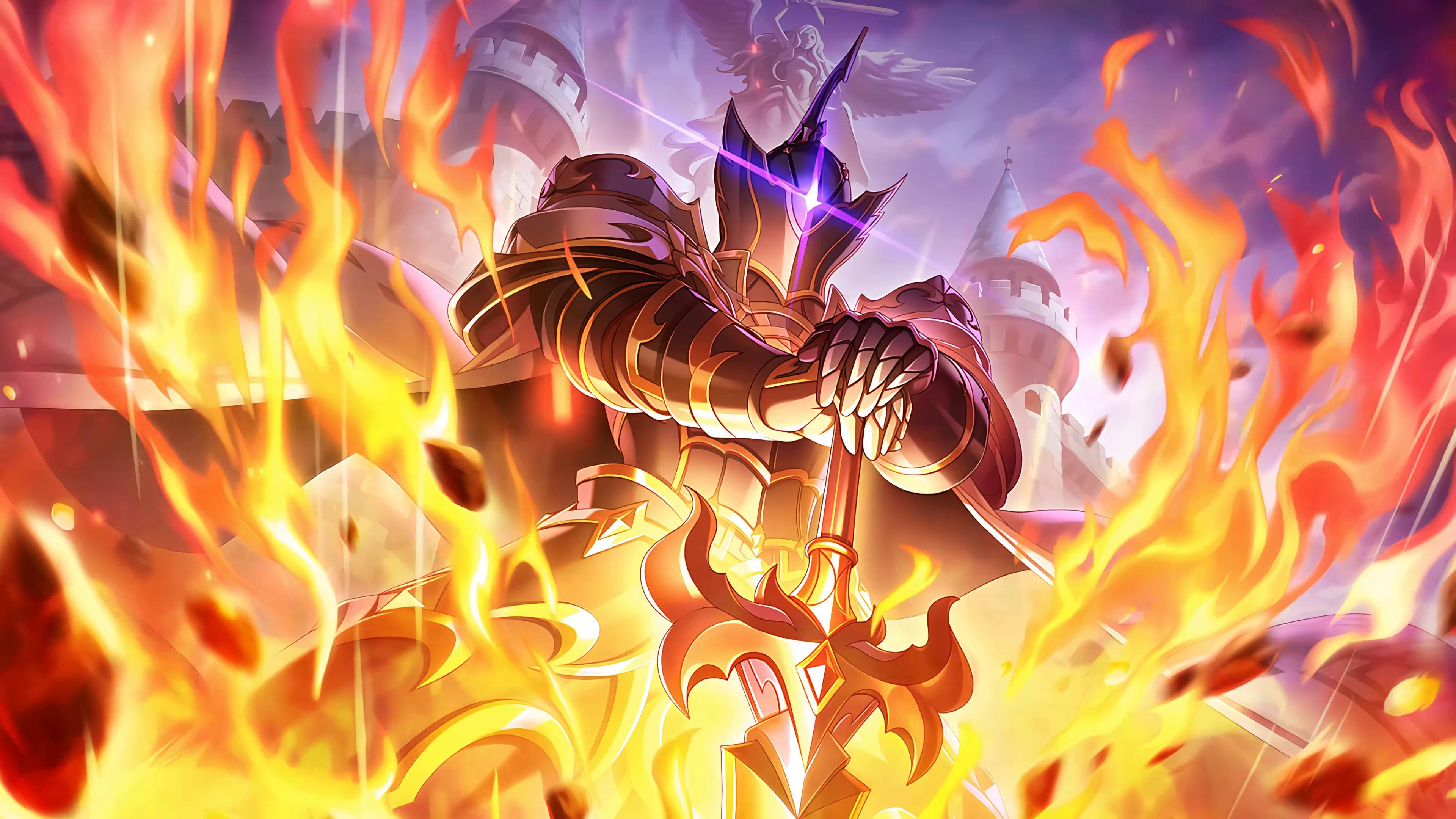 Jun Burning Resolve Live Wallpaper