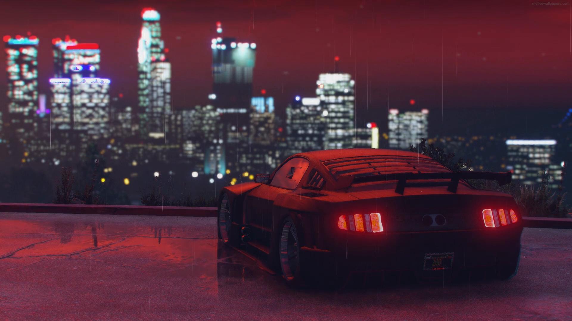 Ford GT in Lost Santos (Need for Speed) Live Wallpaper