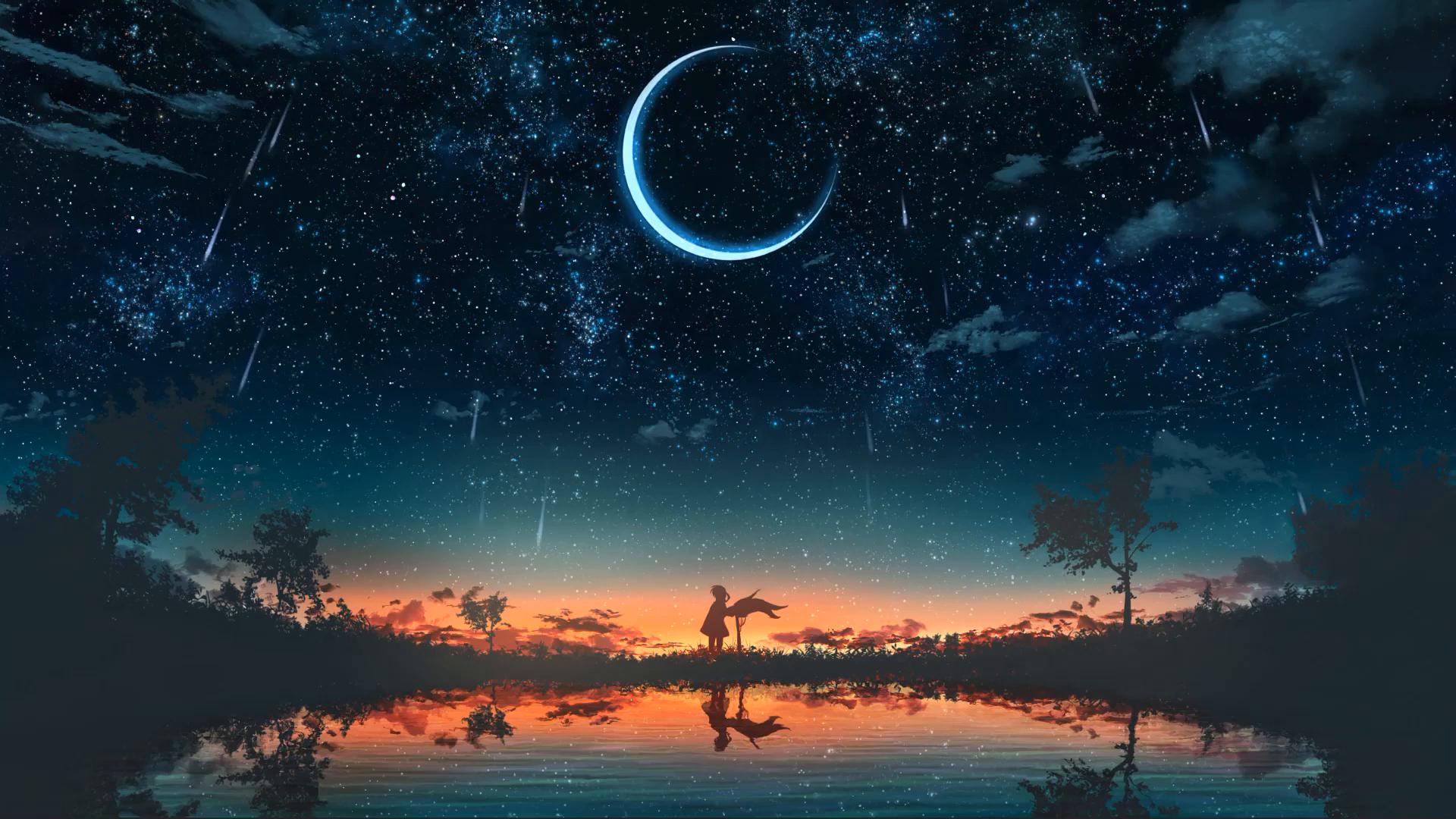 Starfall Night Live Wallpaper