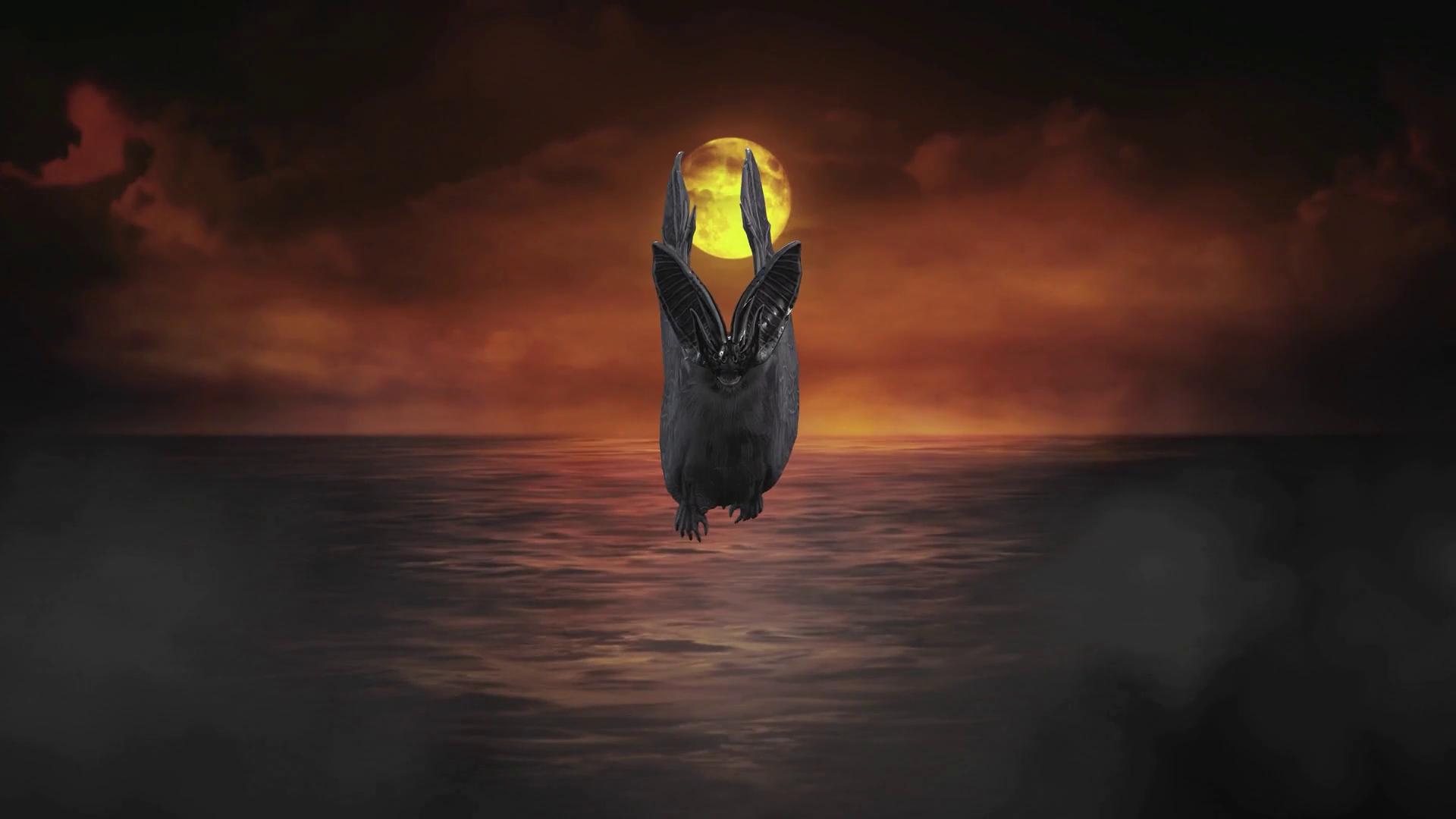 Flying Bat Live Wallpaper