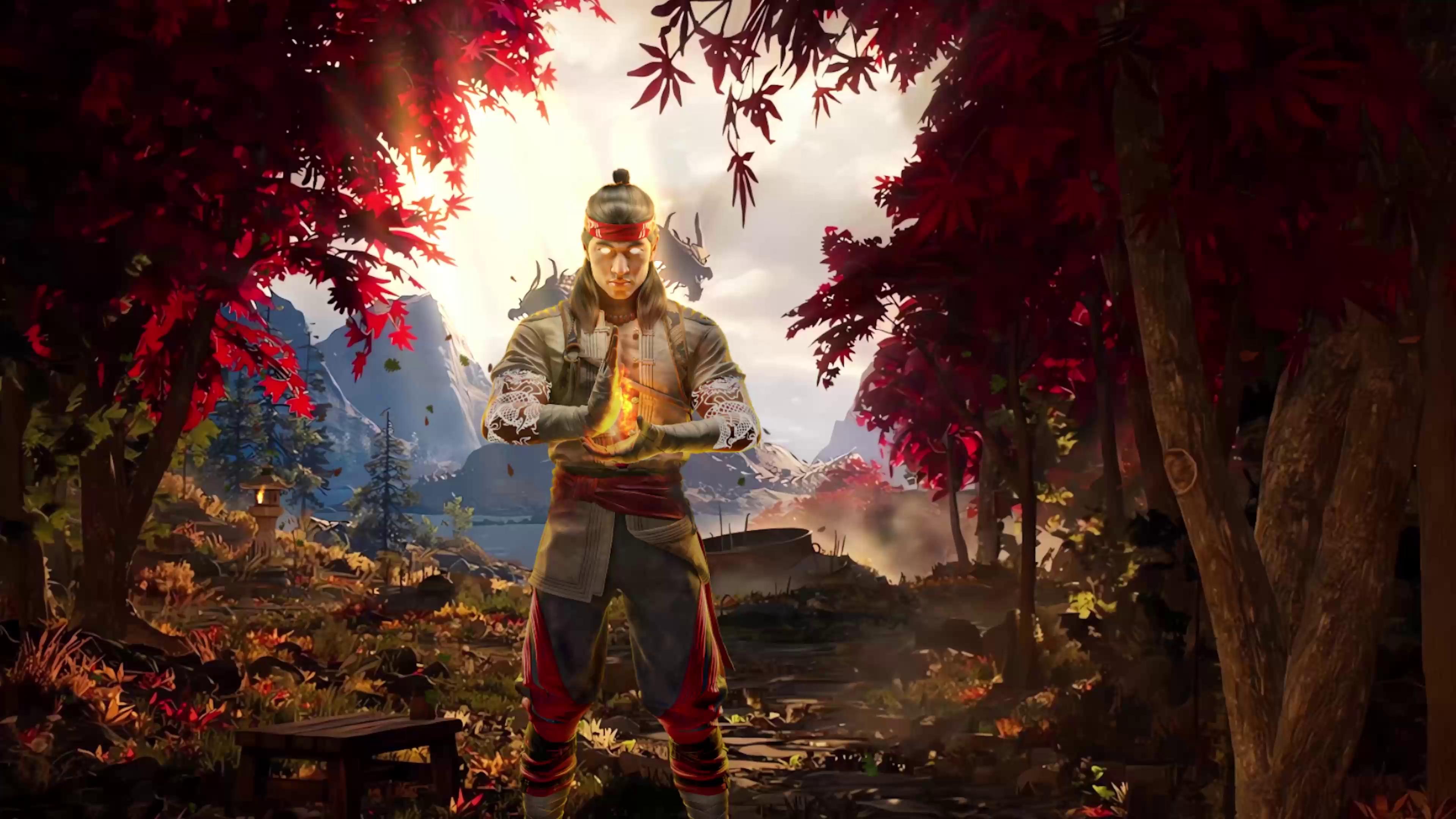 Fire God Liu Kang Live Wallpaper