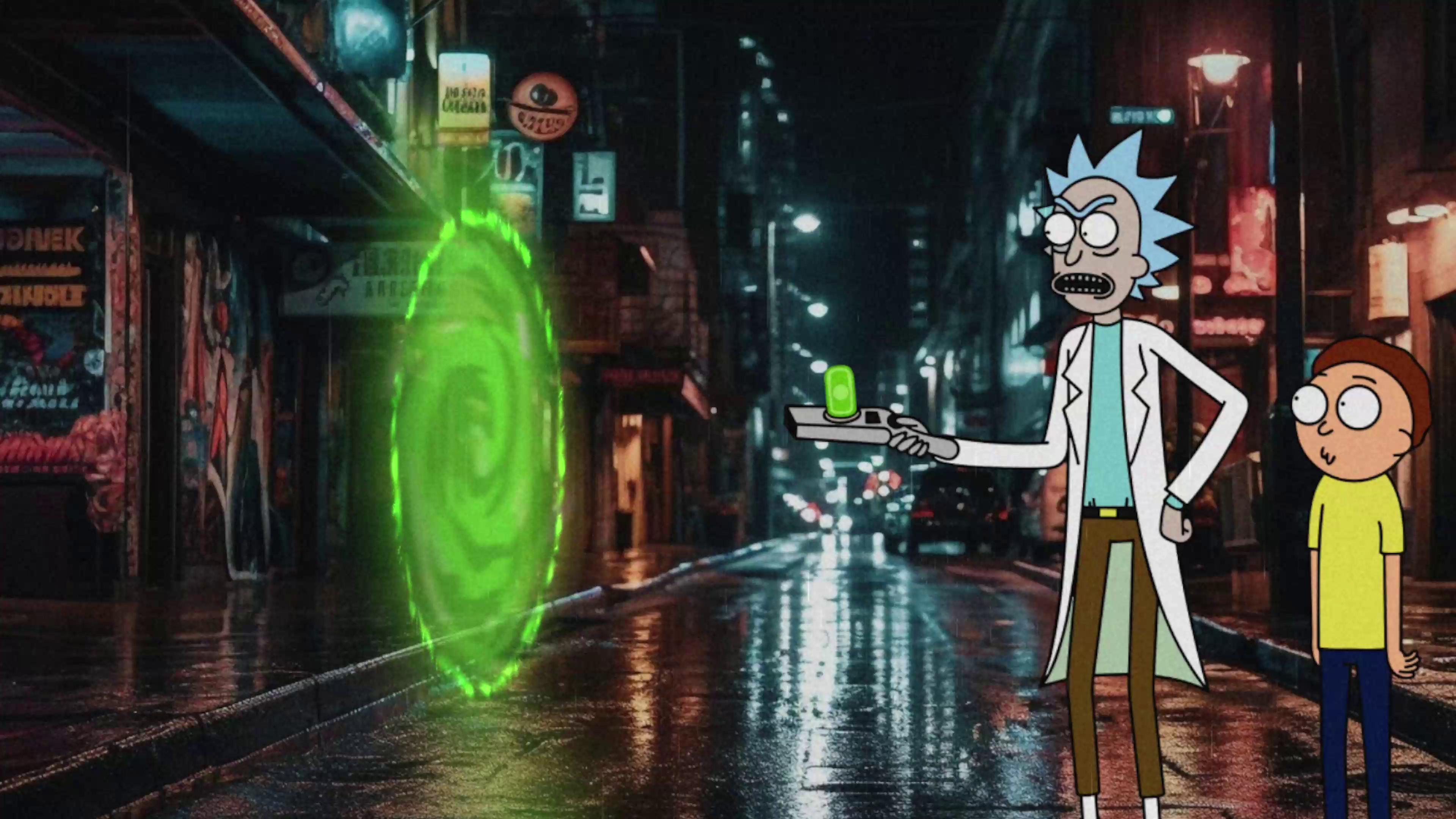 Rick and morty live wallpaper store