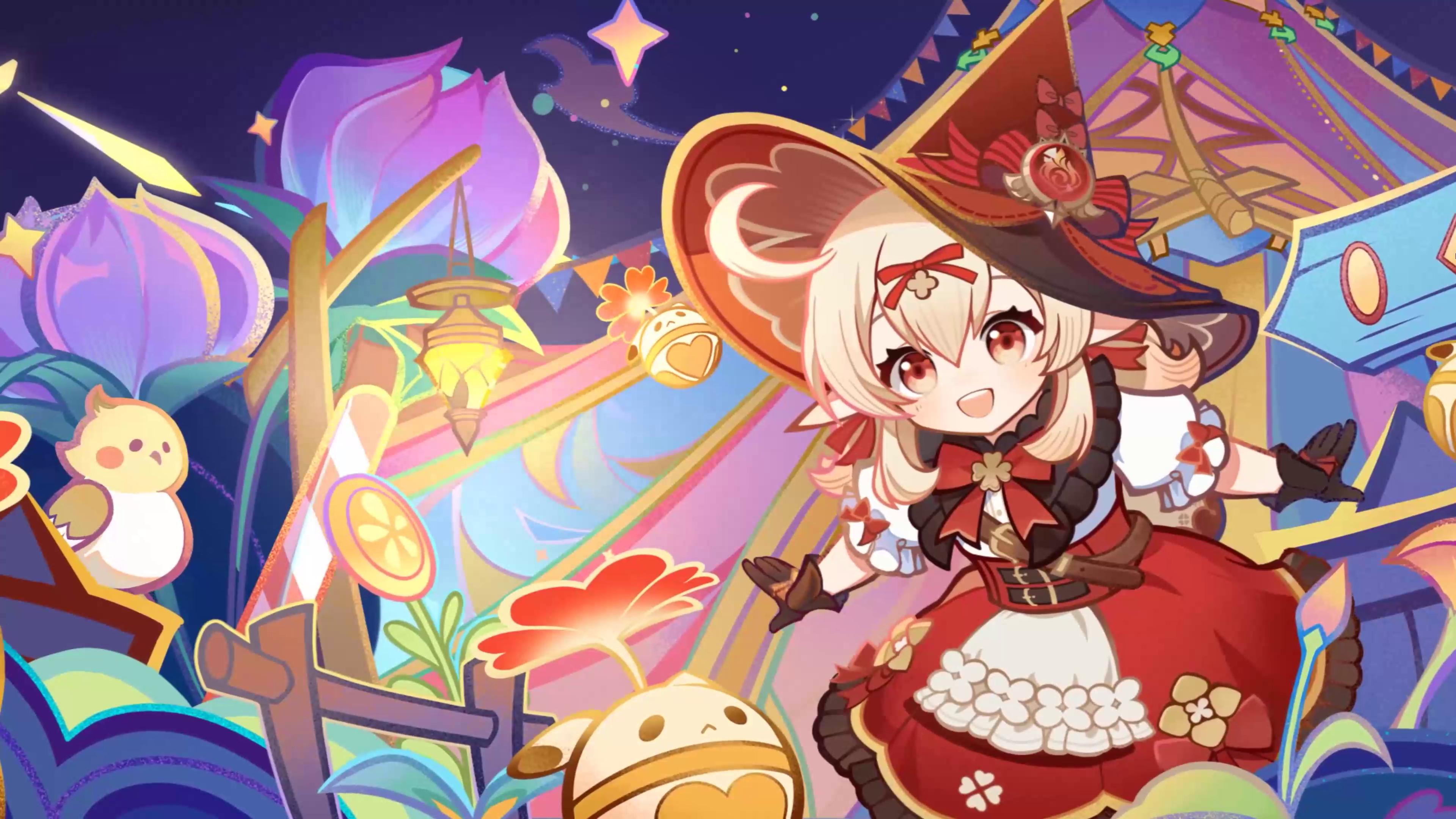 Cute Klee Live Wallpaper