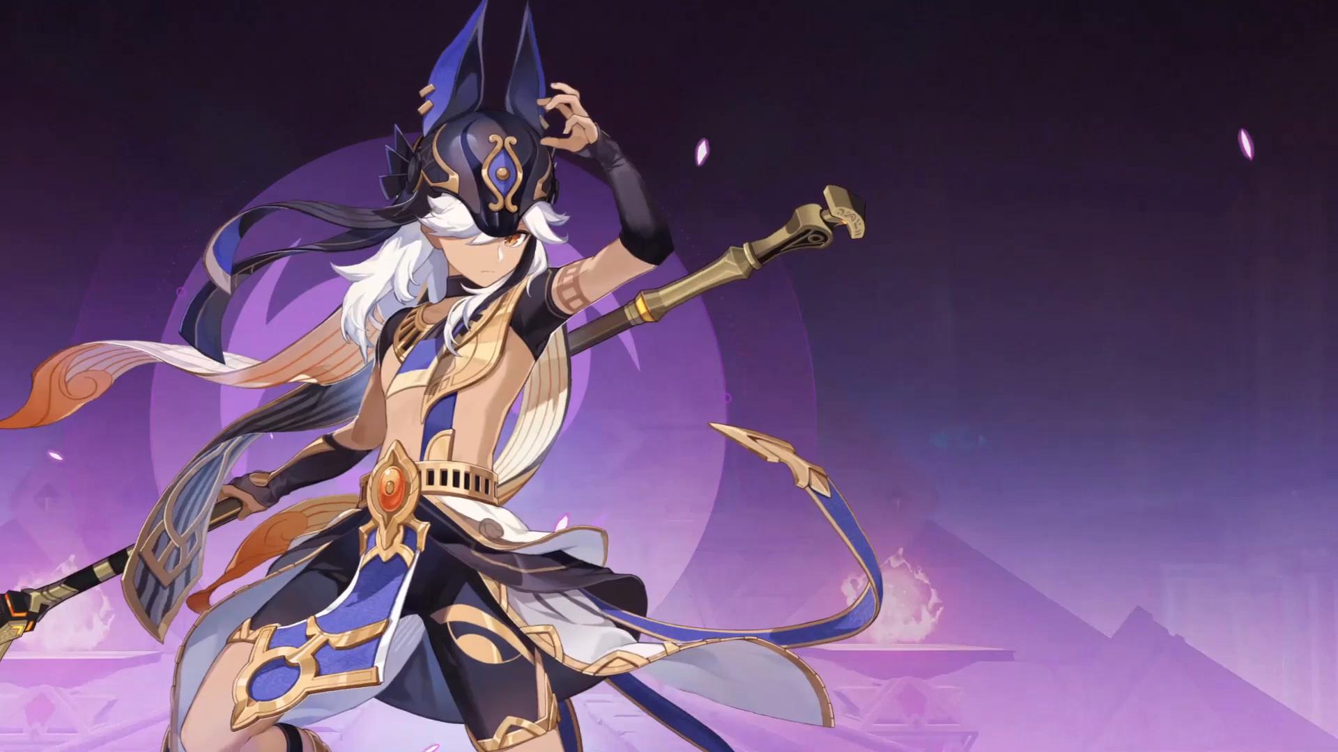 Cyno (Purple) Live Wallpaper