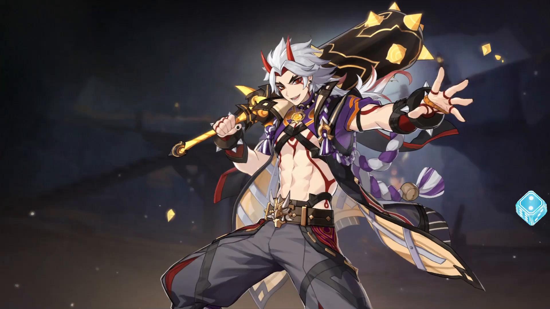 Arataki Itto (Genshin Impact) Live Wallpaper Arataki Itto (Genshin Impact) Live Wallpaper