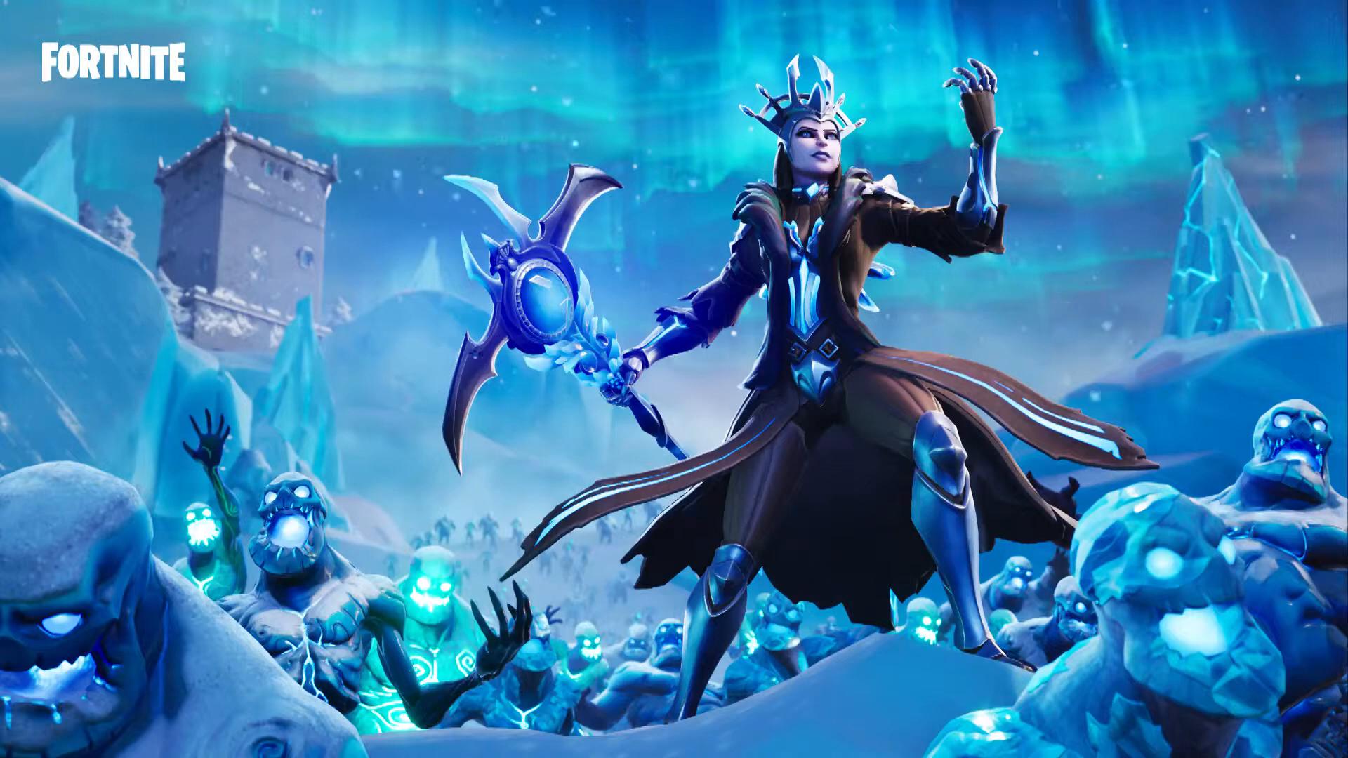 Fortnite Ice Queen Live Wallpaper