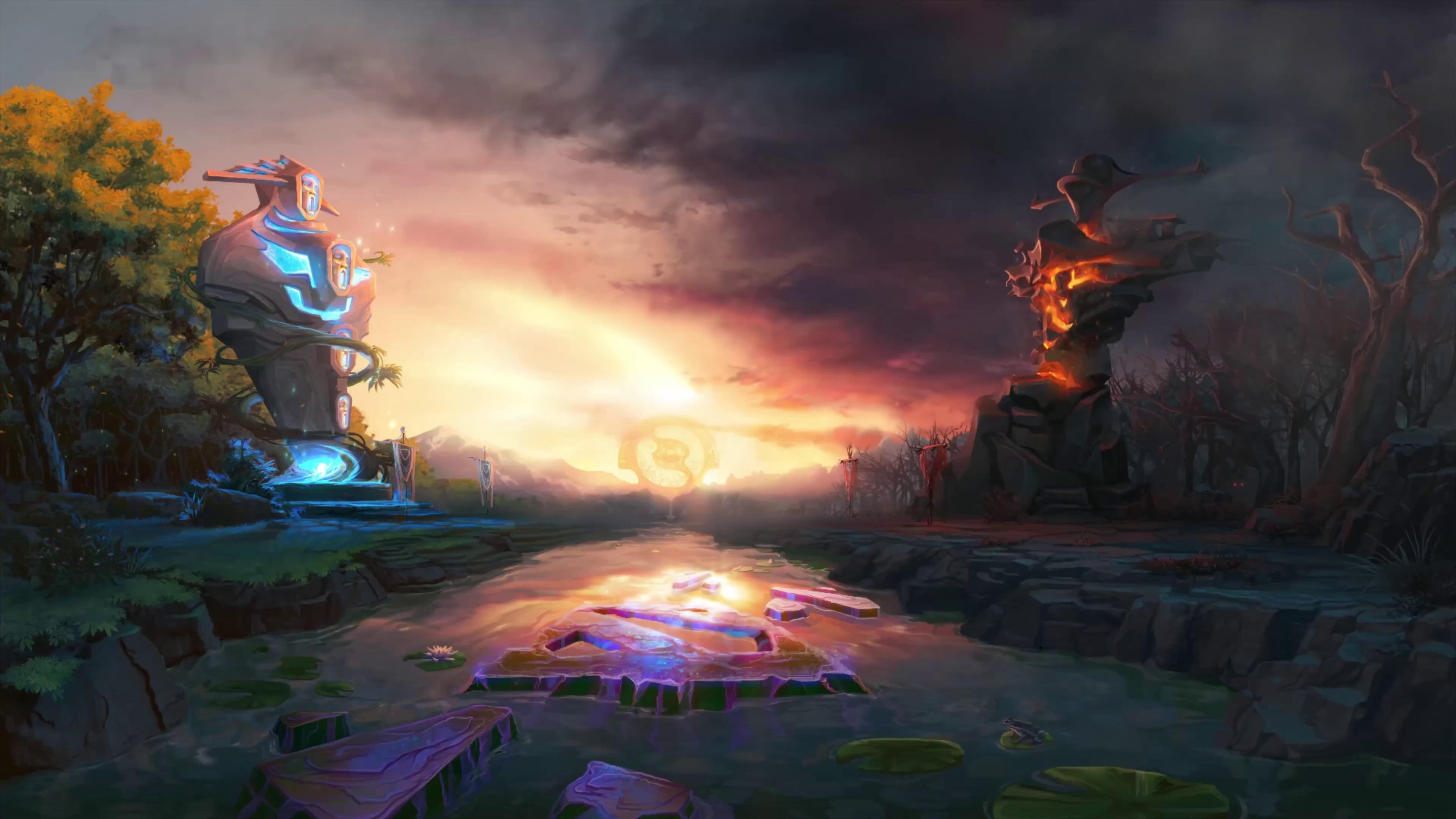 Dota 2 River Vials Live Wallpaper