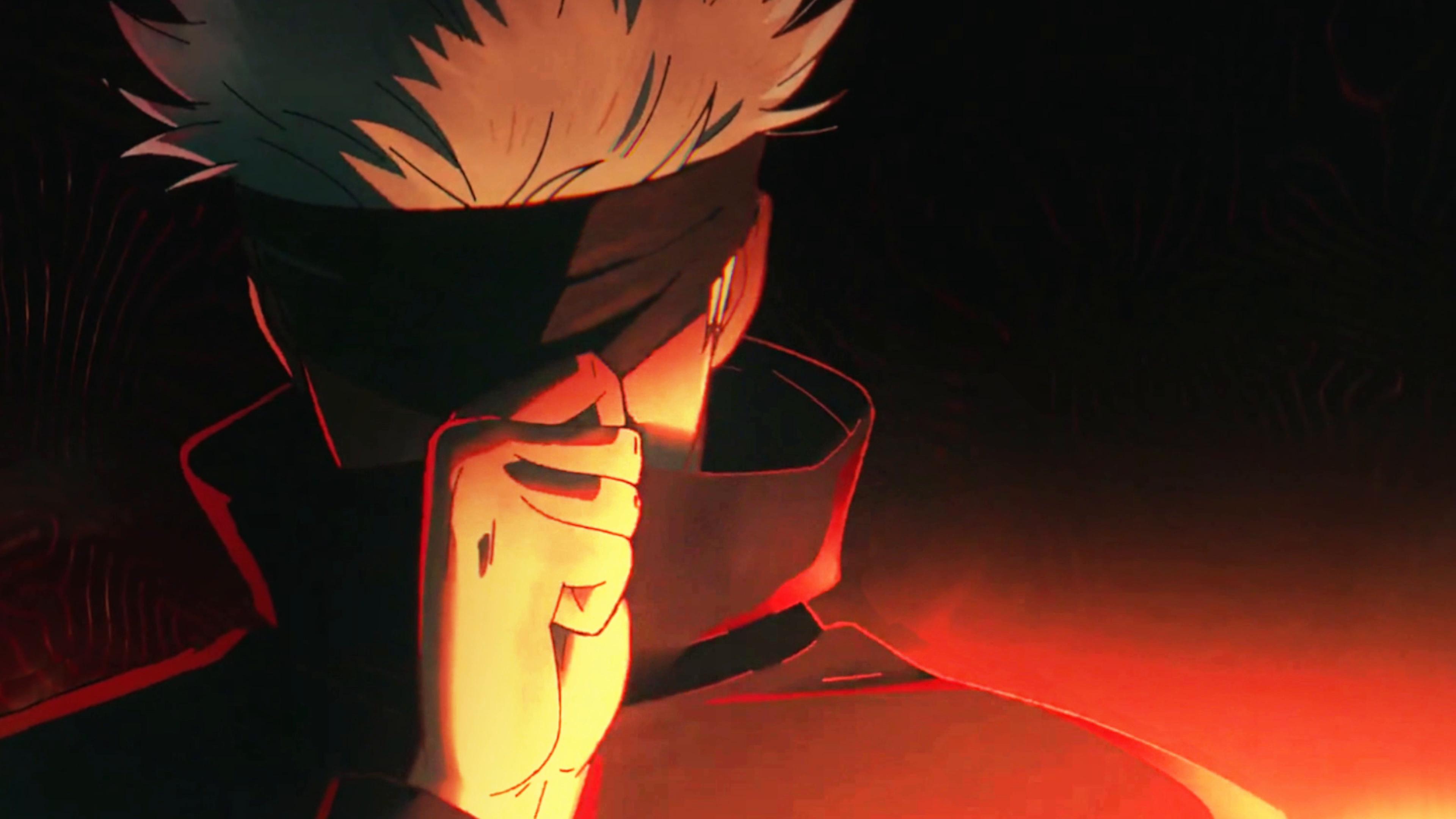 Gojo Takes Off His Mask Live Wallpaper