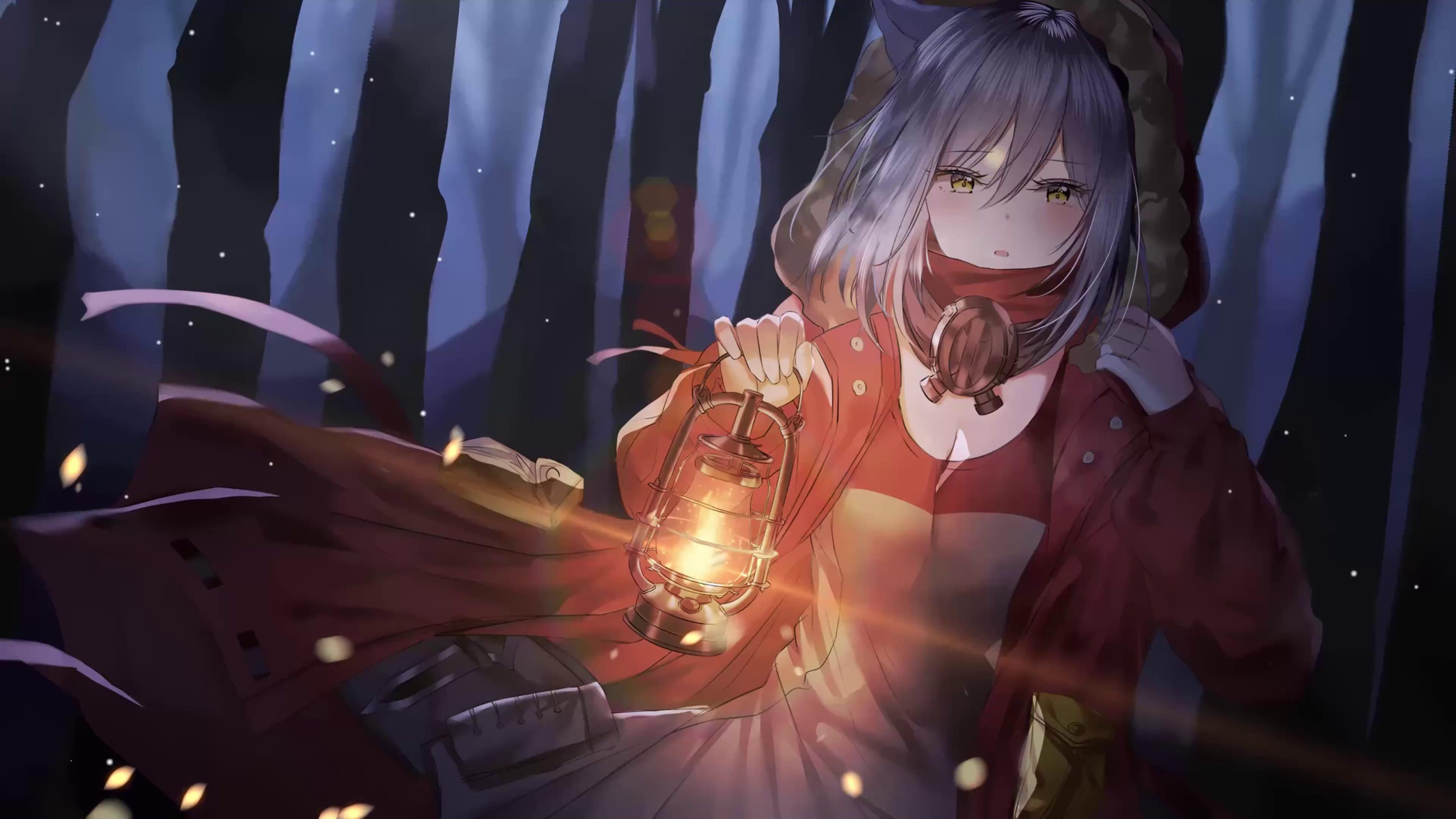 Projekt Red Alone in the Forgotten Forest Live Wallpaper