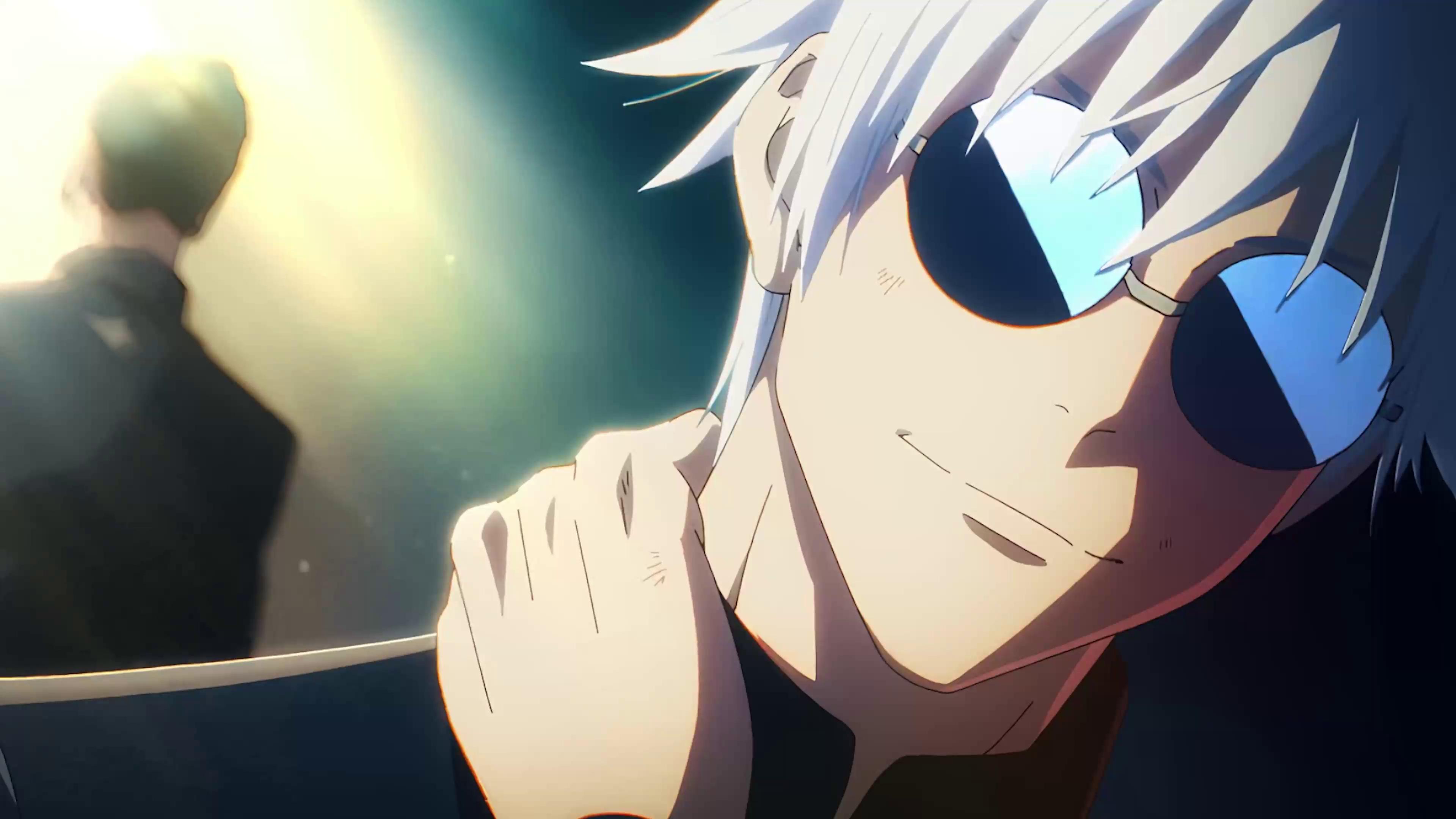 Satoru Gojo in Black Live Wallpaper