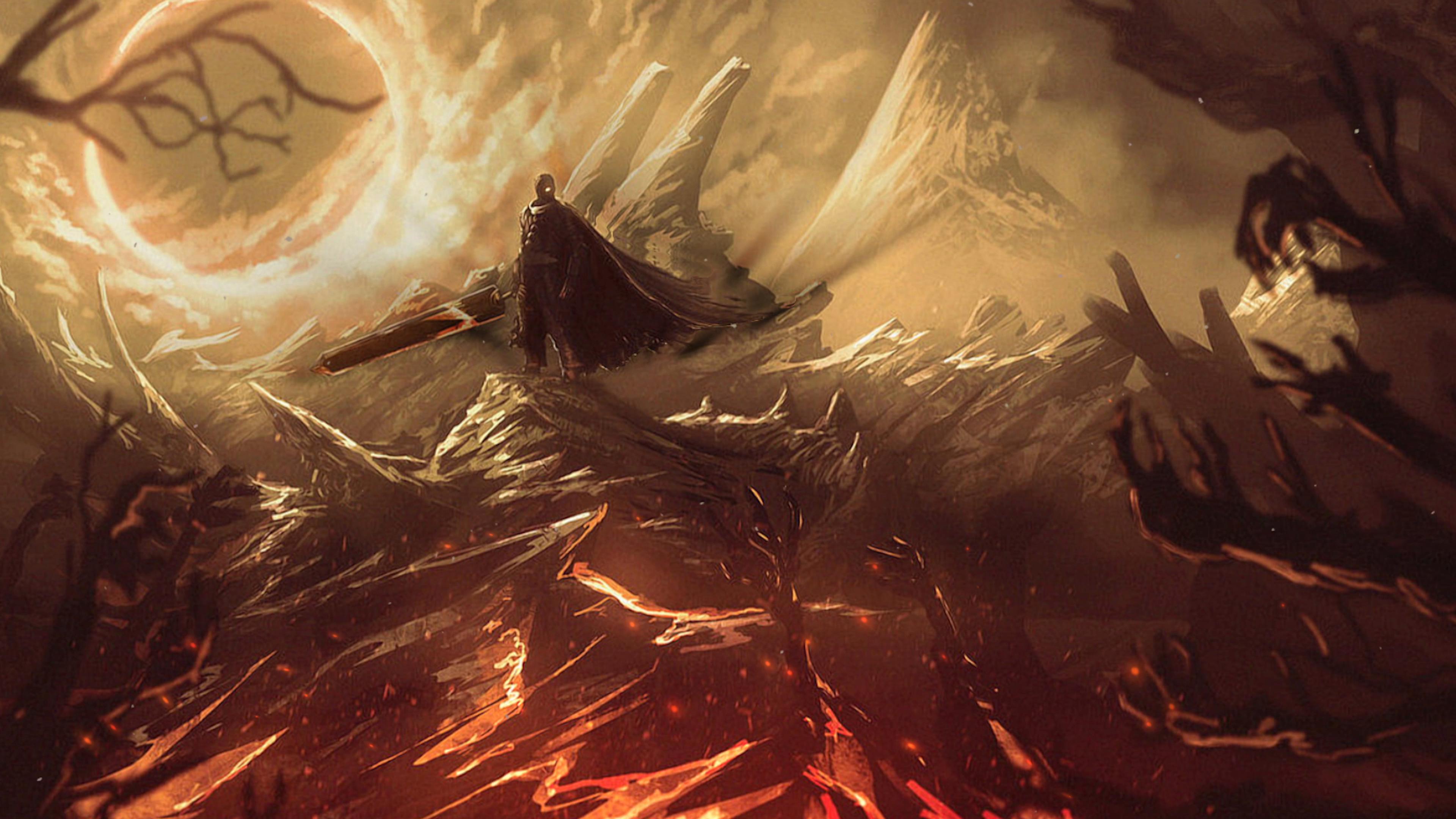 Guts Near Lava Live Wallpaper