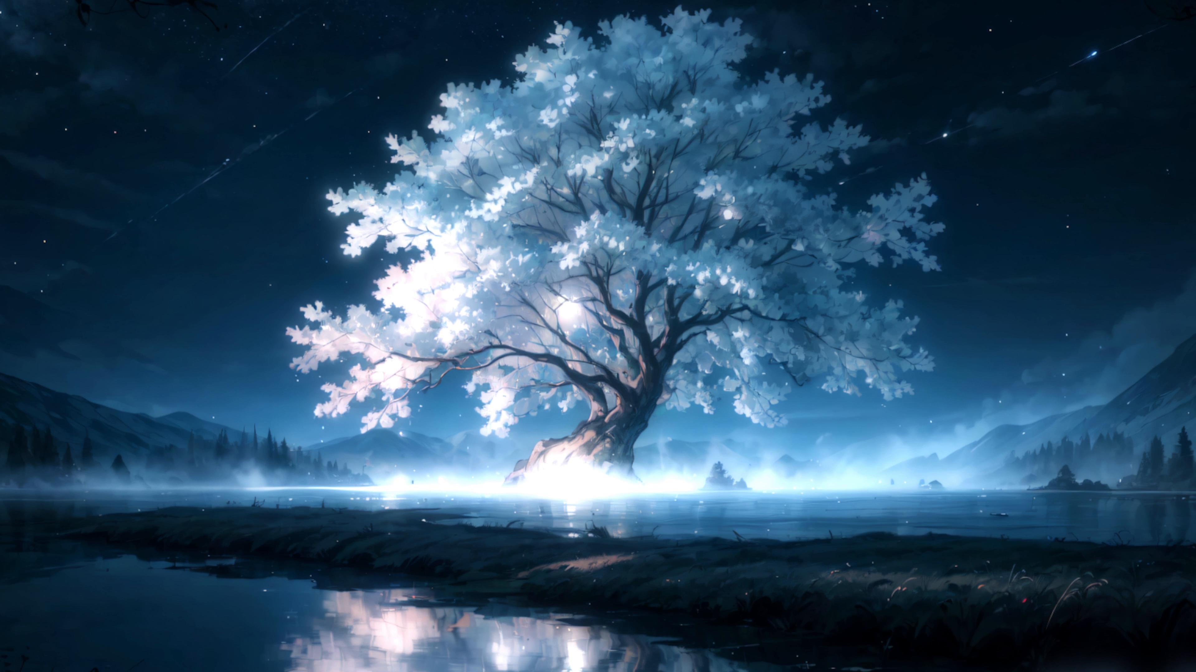 Glowing Tree Live Wallpaper Glowing Tree Live Wallpaper
