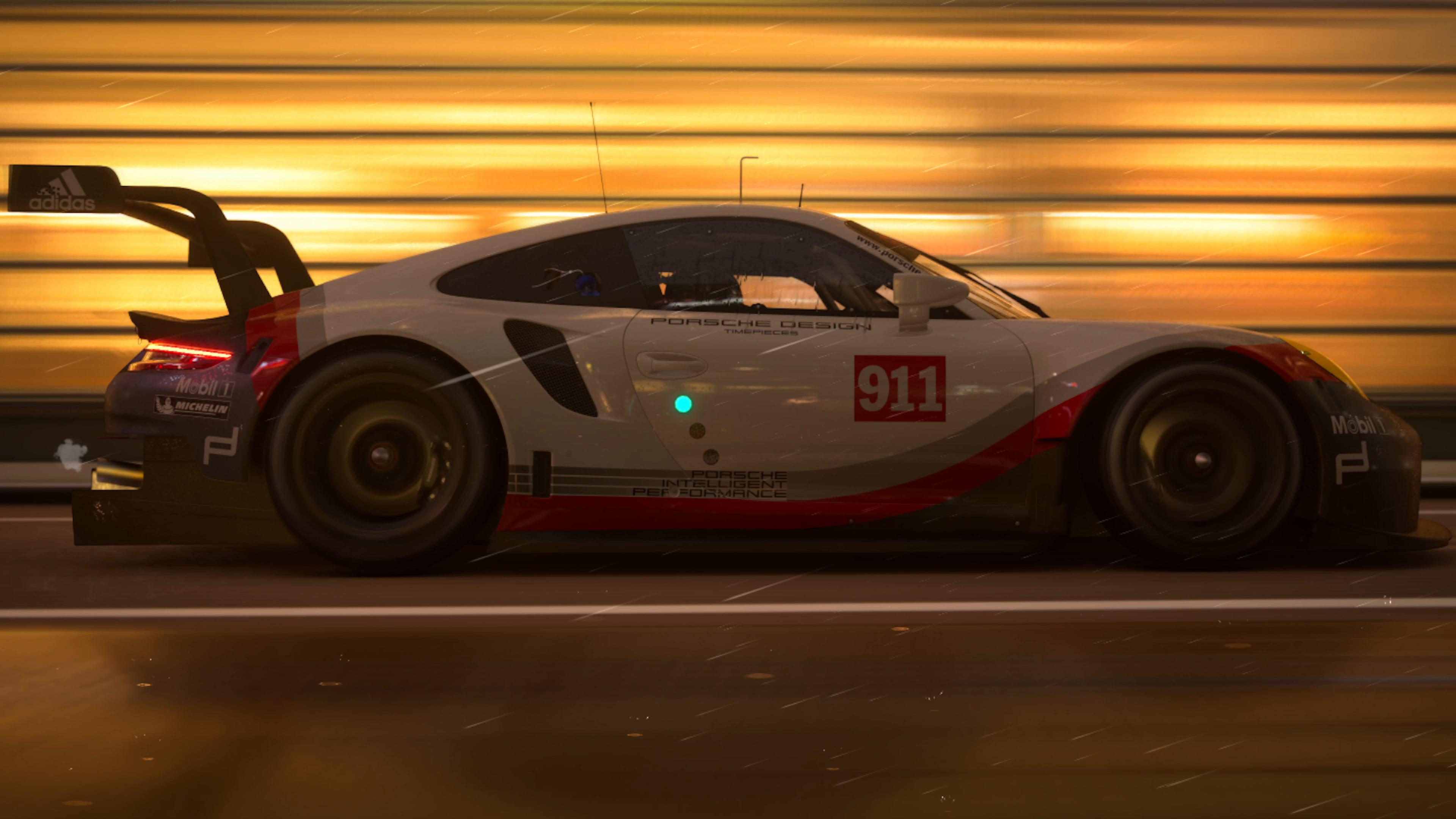 Porsche 911 RSR Racing Live Wallpaper