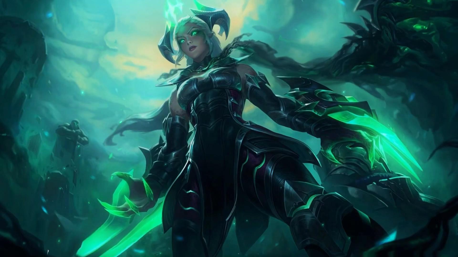 Ruined Shyvana Live Wallpaper