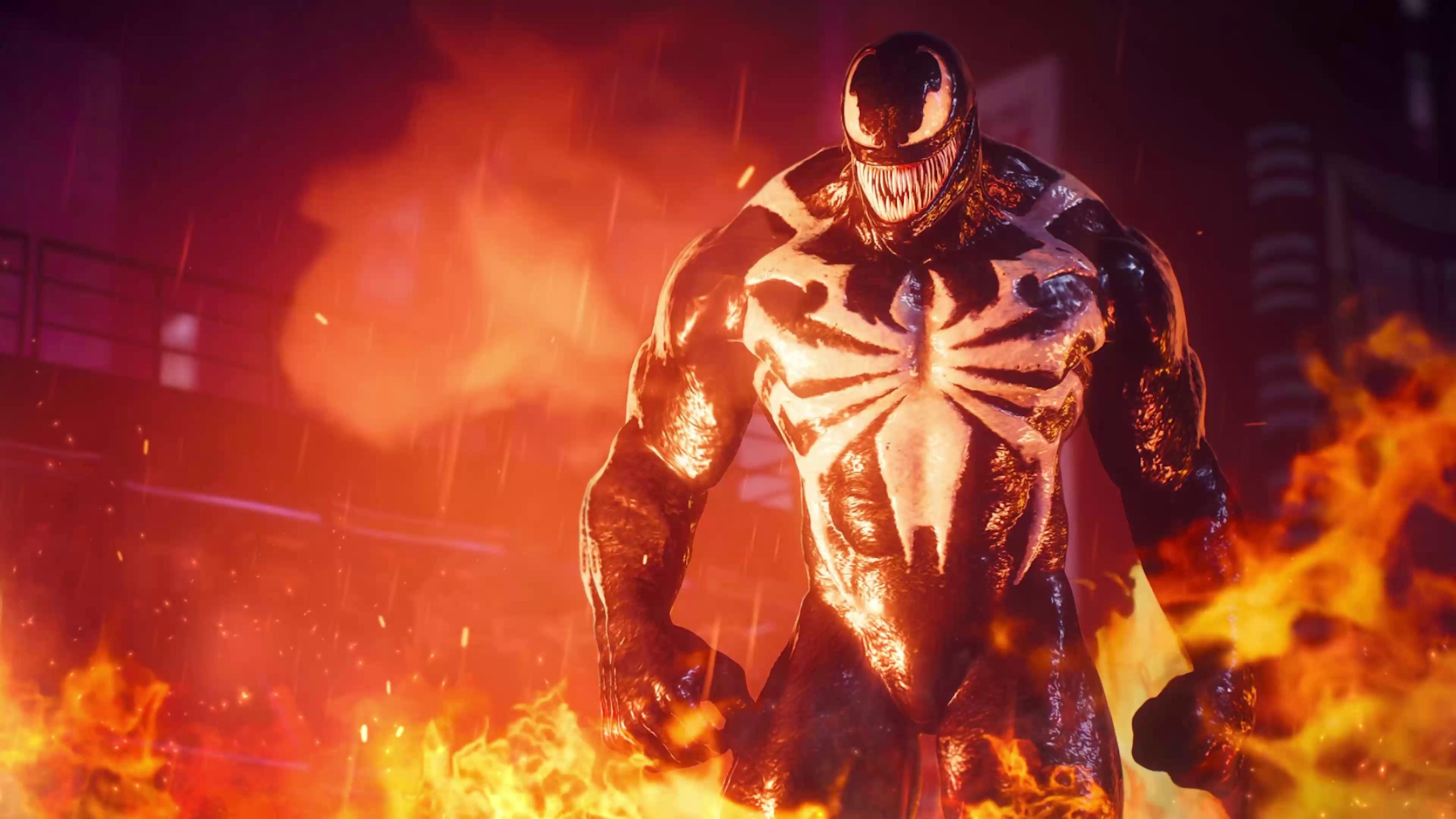 Venom in Fire Live Wallpaper