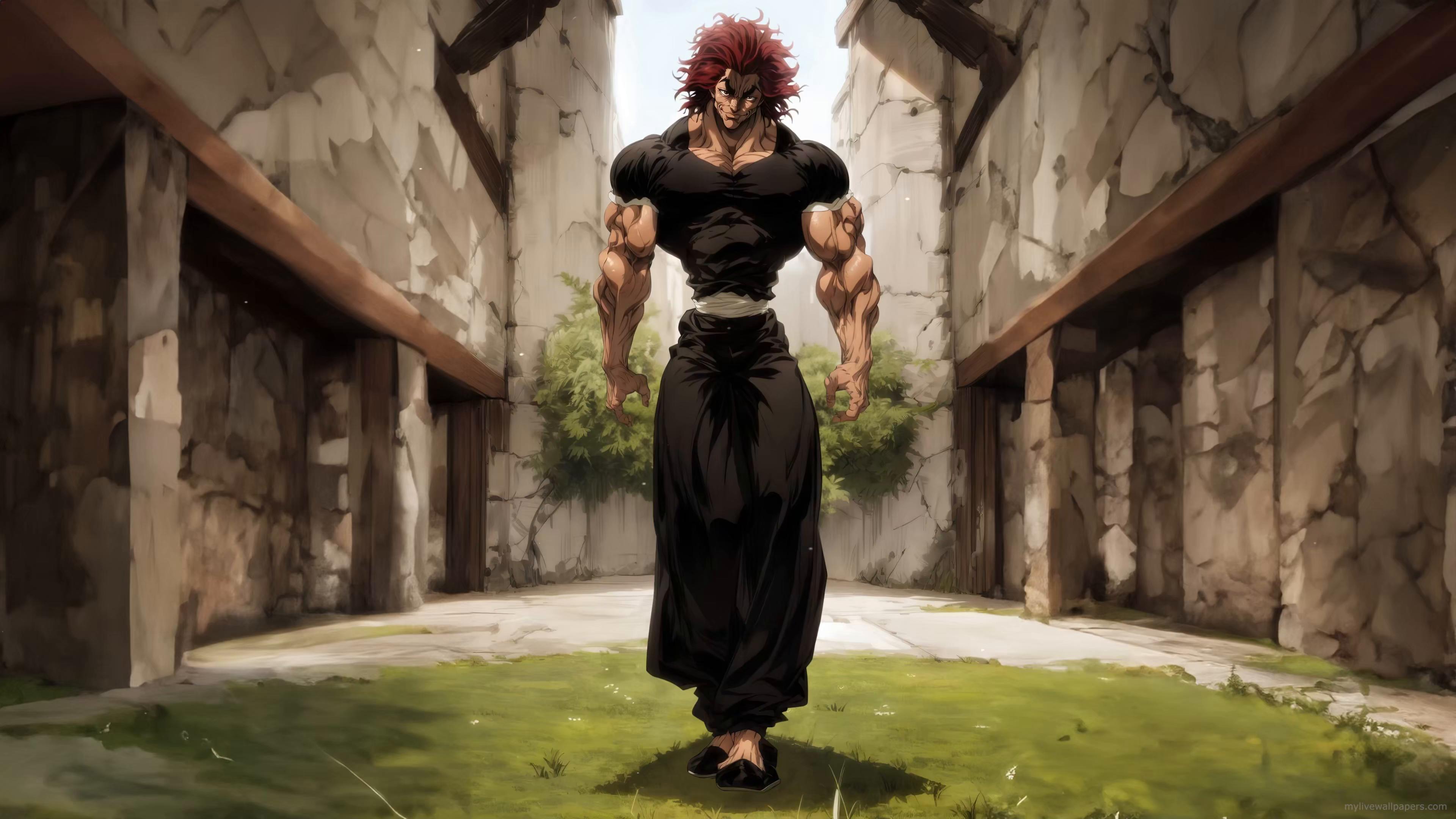 Yujiro Hanma Mobile Live Wallpaper