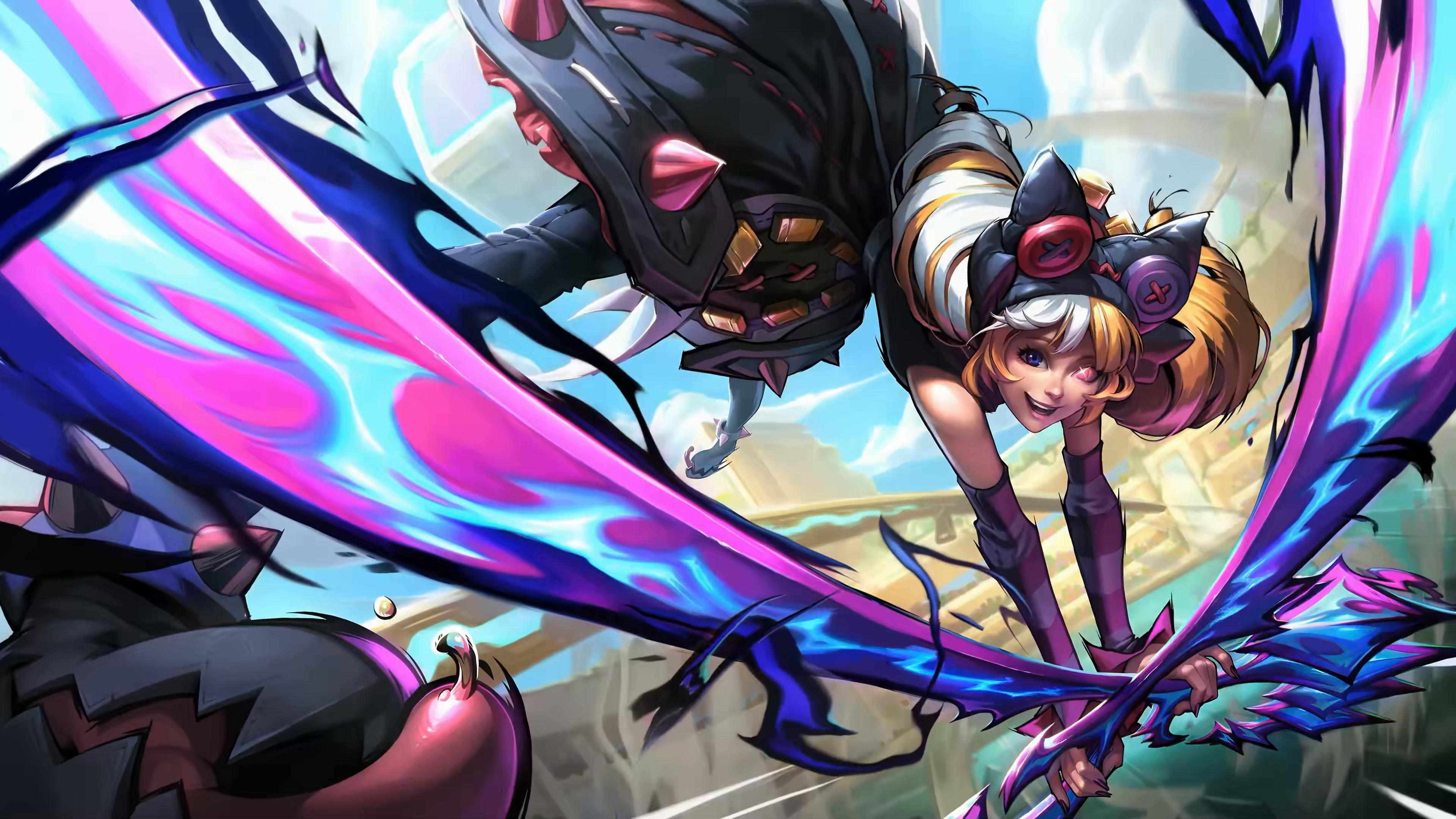 Soul Fighter Gwen Live Wallpaper